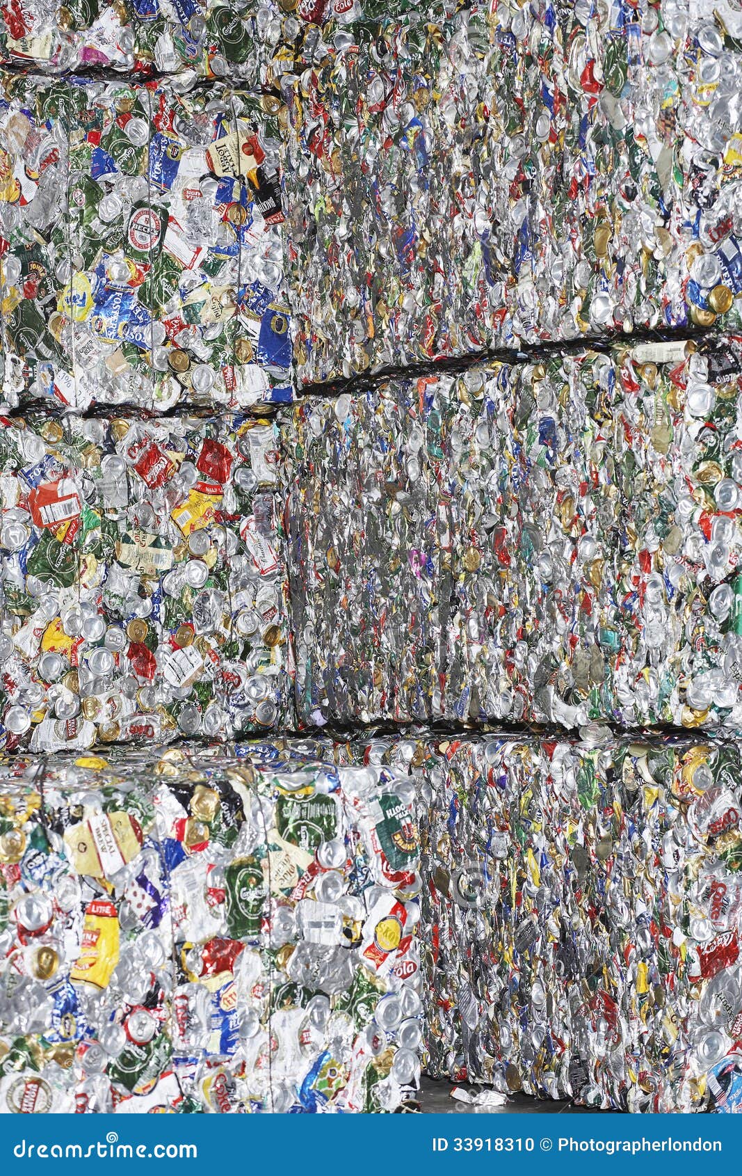 Compacted Garbage at Recycling Plant Editorial Image - Image of packed ...