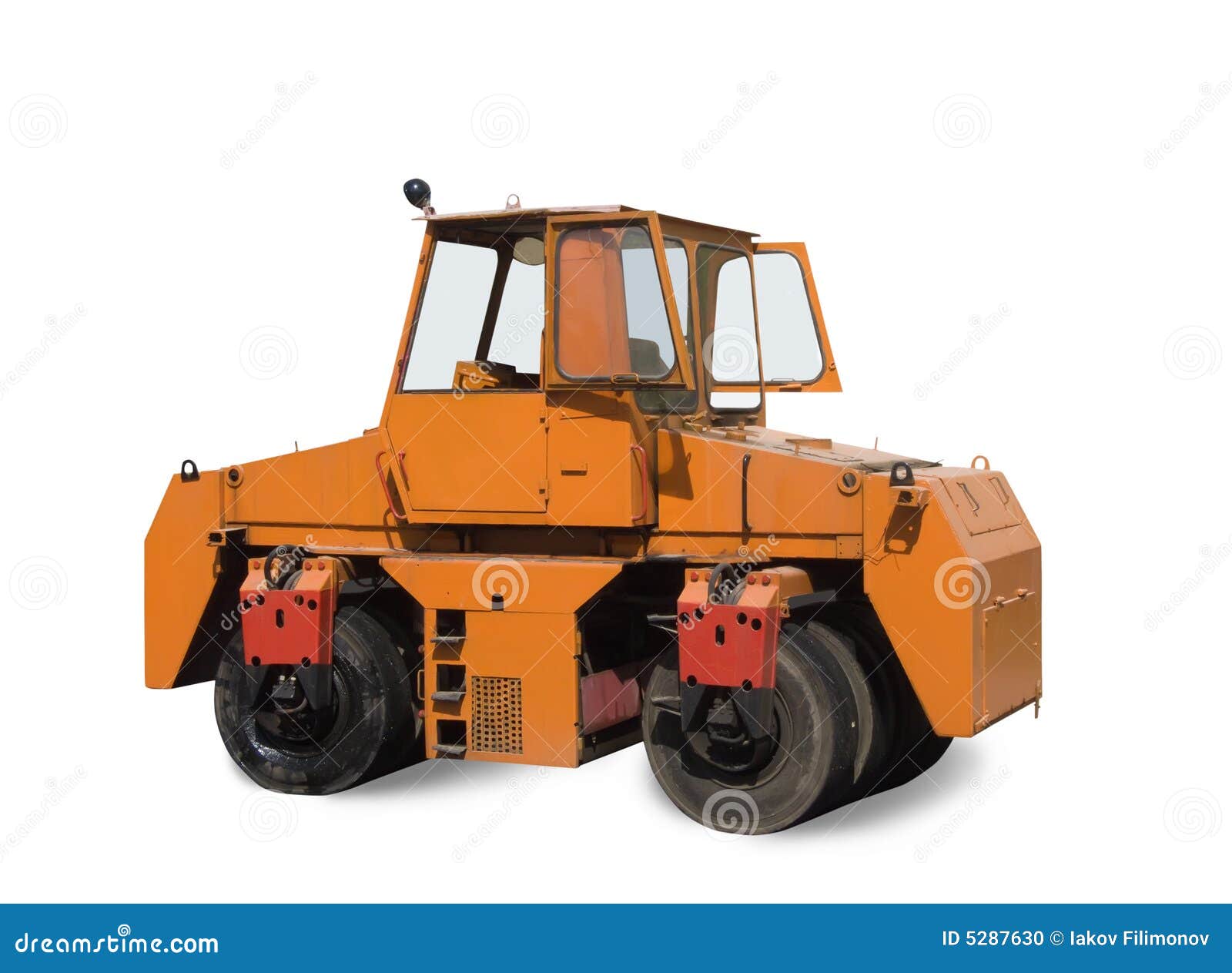 Compactor. Isolated stock photo. Image of skating, tool - 5287630