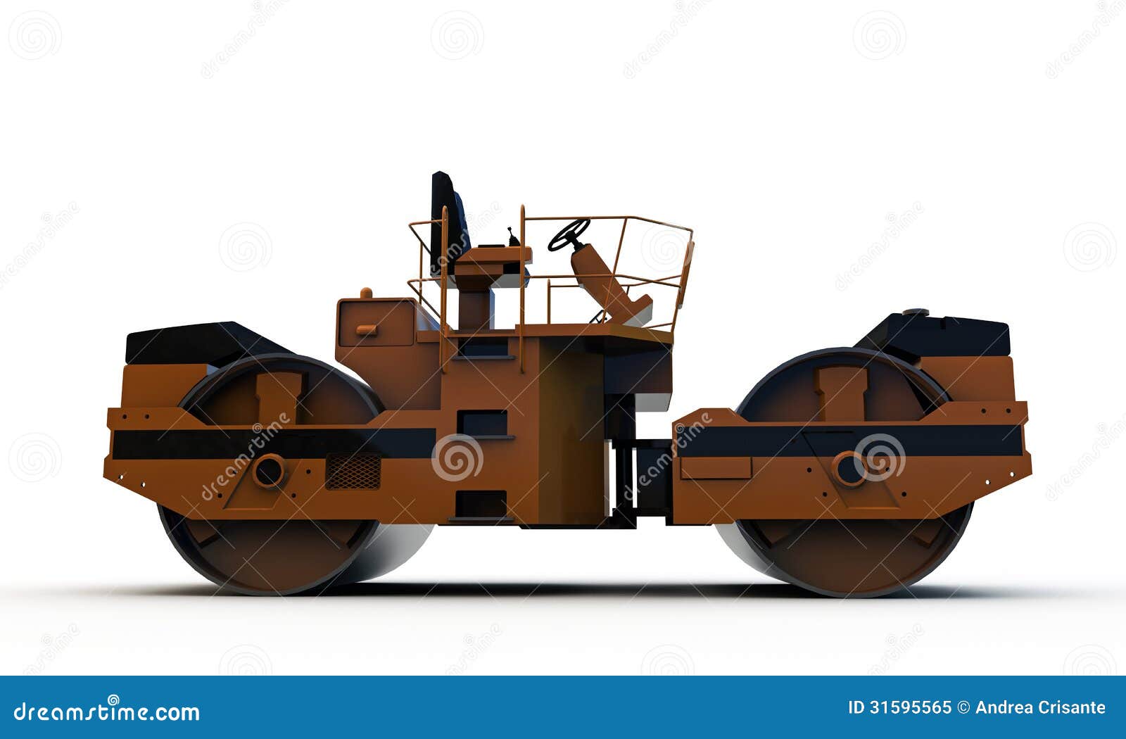 Compactor stock illustration. Illustration of fire, compactor - 31595565