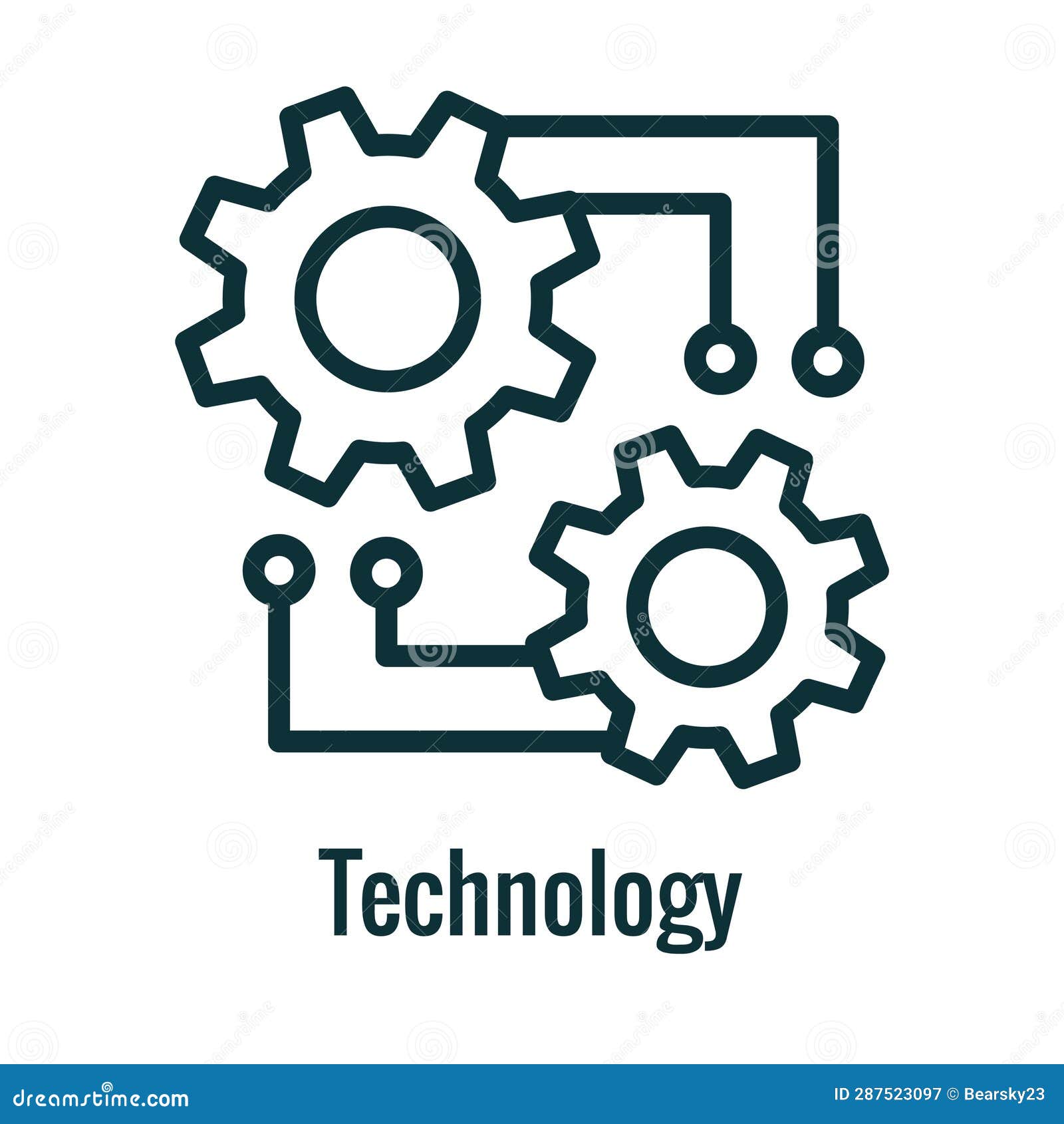 Company Analysis Factor Icon Depicting Pestel Method Cartoon Vector ...