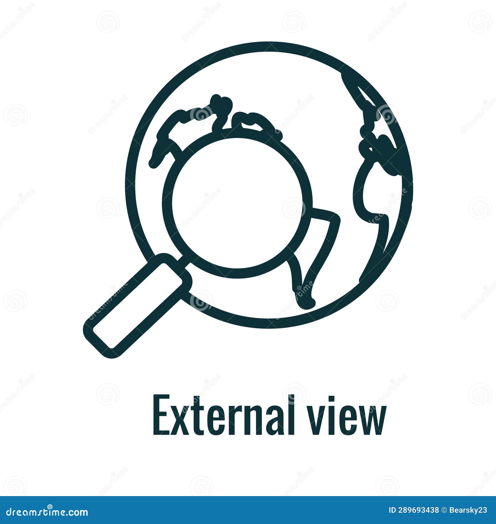 Company Analysis Factor Icon Depicting Pestel Method Vector ...