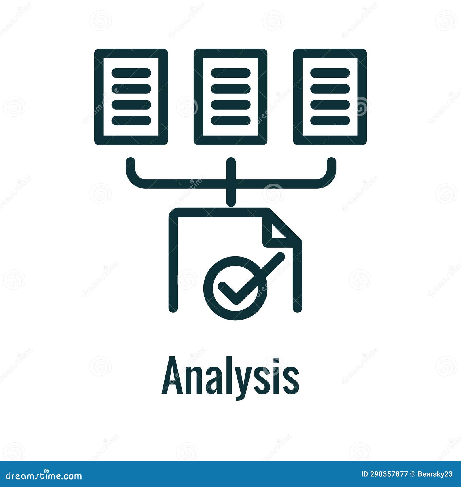 Company Analysis Factor Icon Depicting Pestel Method Stock Illustration ...
