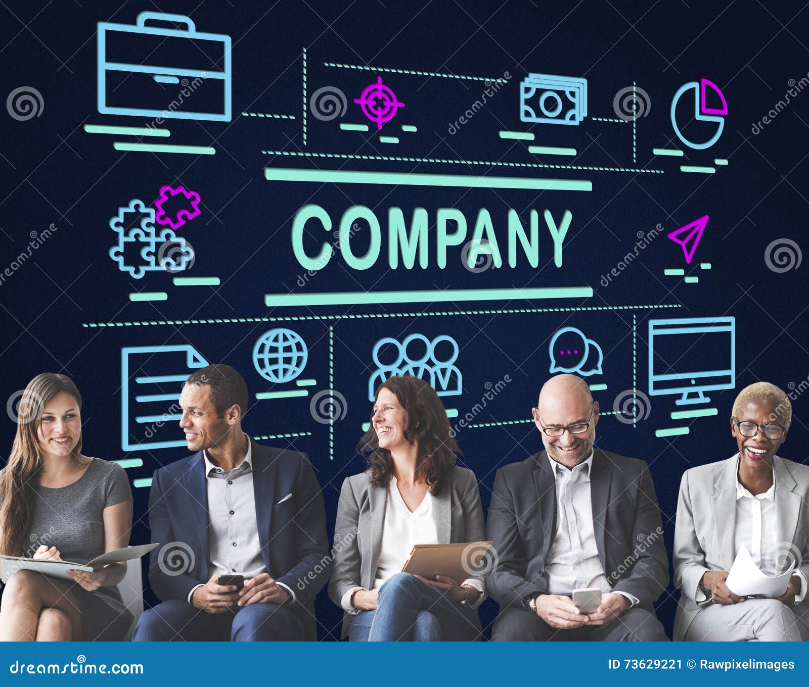 Company Business Collaboration Ideas Teamwork Concept Stock Image ...