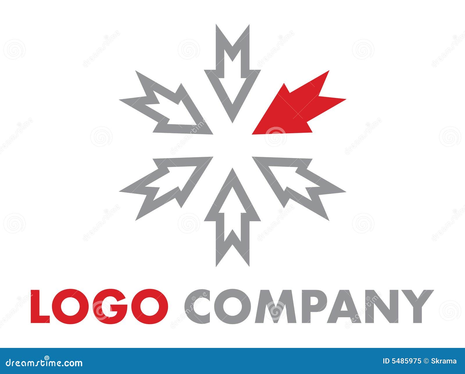 Company center logo stock illustration. Illustration of company - 5485975