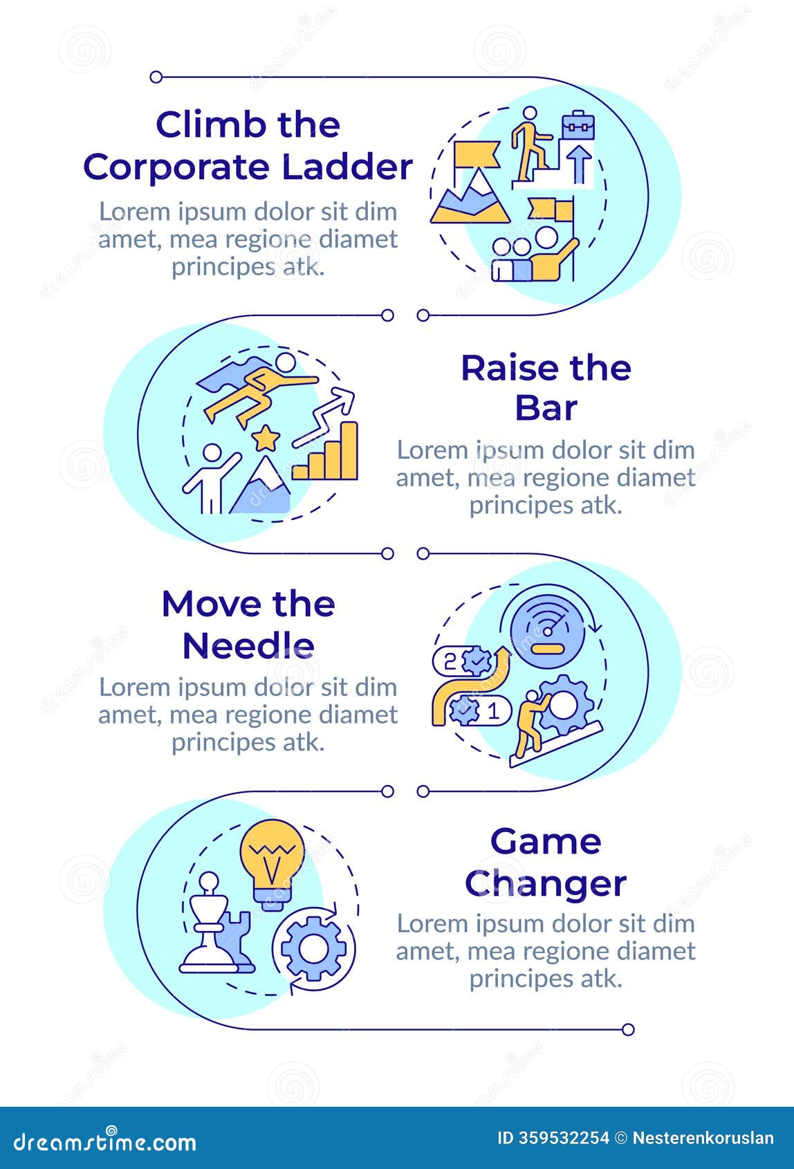 Company Corporate Structure Infographic Vertical Sequence Stock ...