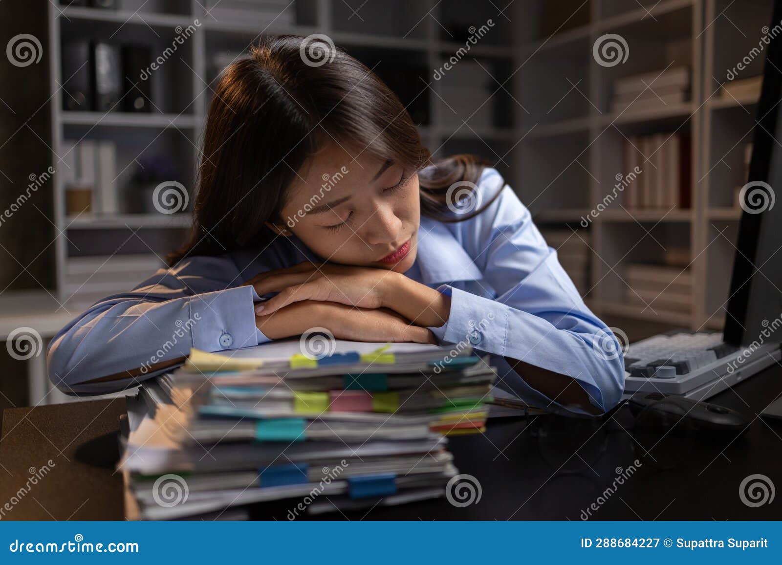 Company Employees Working Overtime after Work, Working Overtime after ... Company Employees Working Overtime after Work, Working Overtime after ...