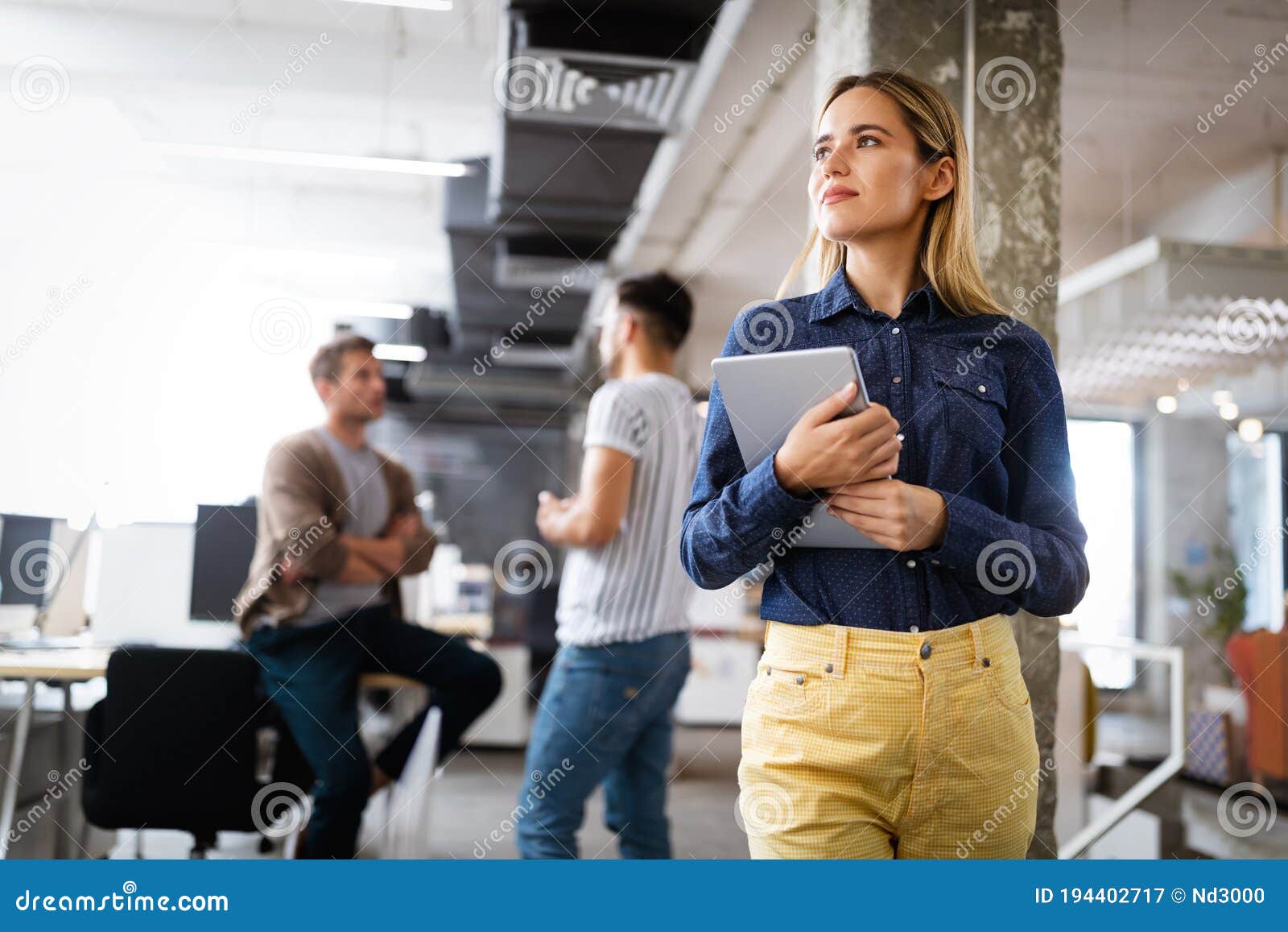 Company Employees Working in Software Development and Designer Office ...