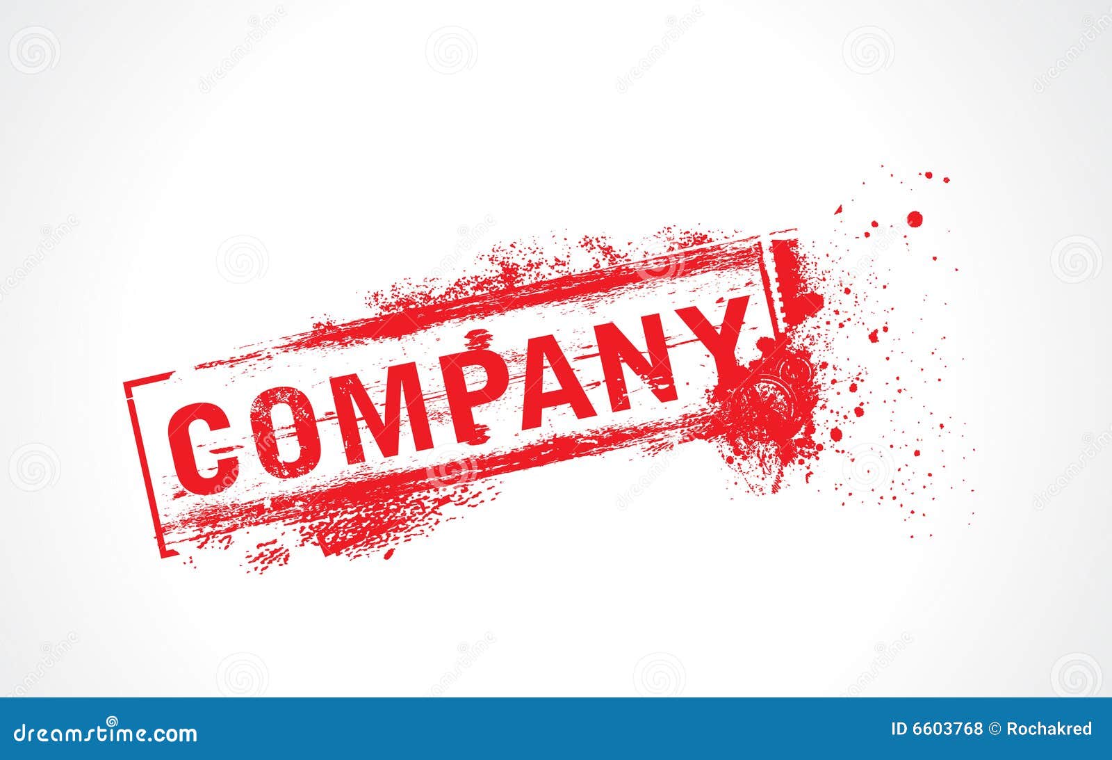 Company grunge text stock vector. Illustration of creative - 6603768