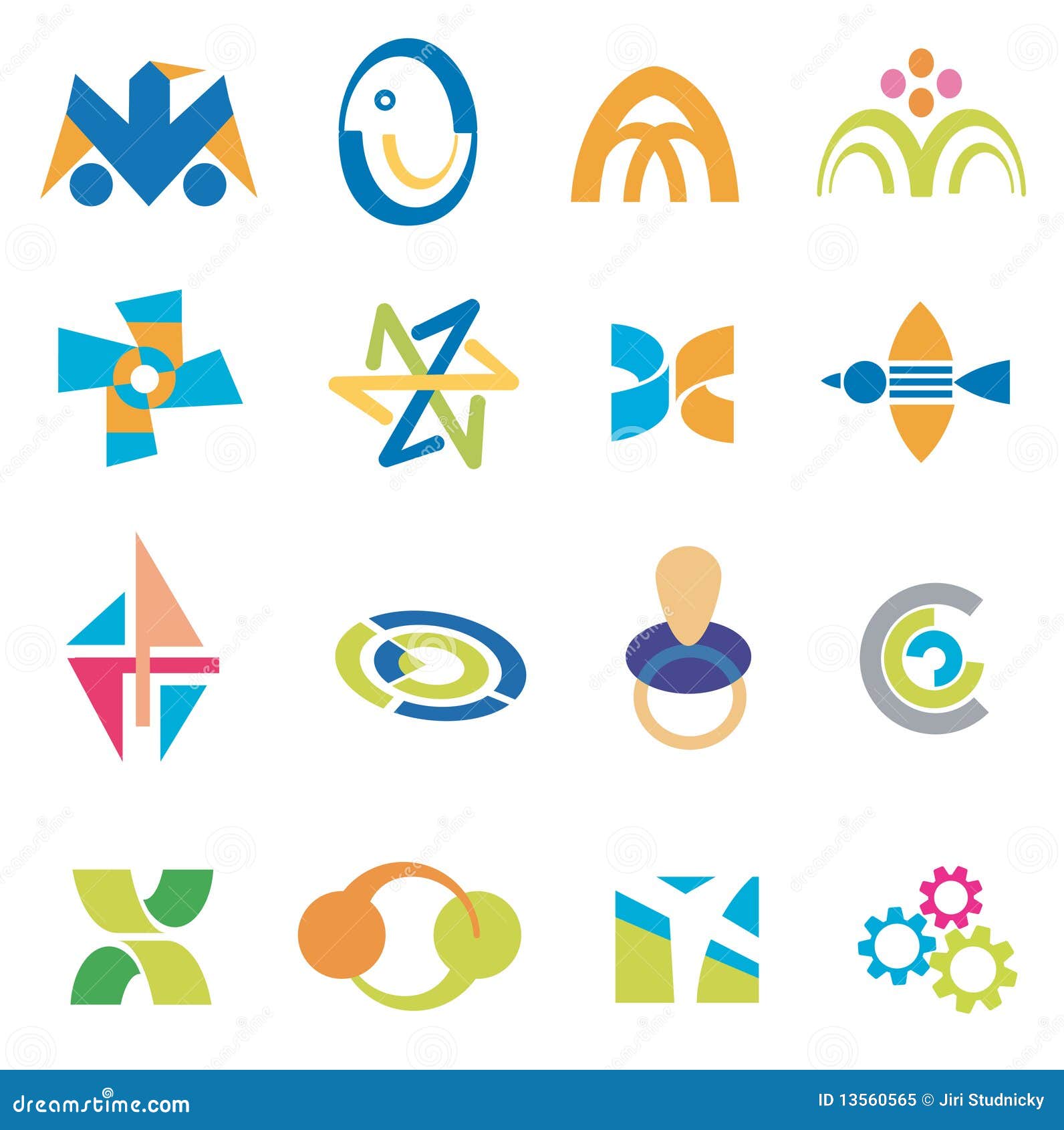 Company_icons_symbols stock illustration. Illustration of eagle - 13560565