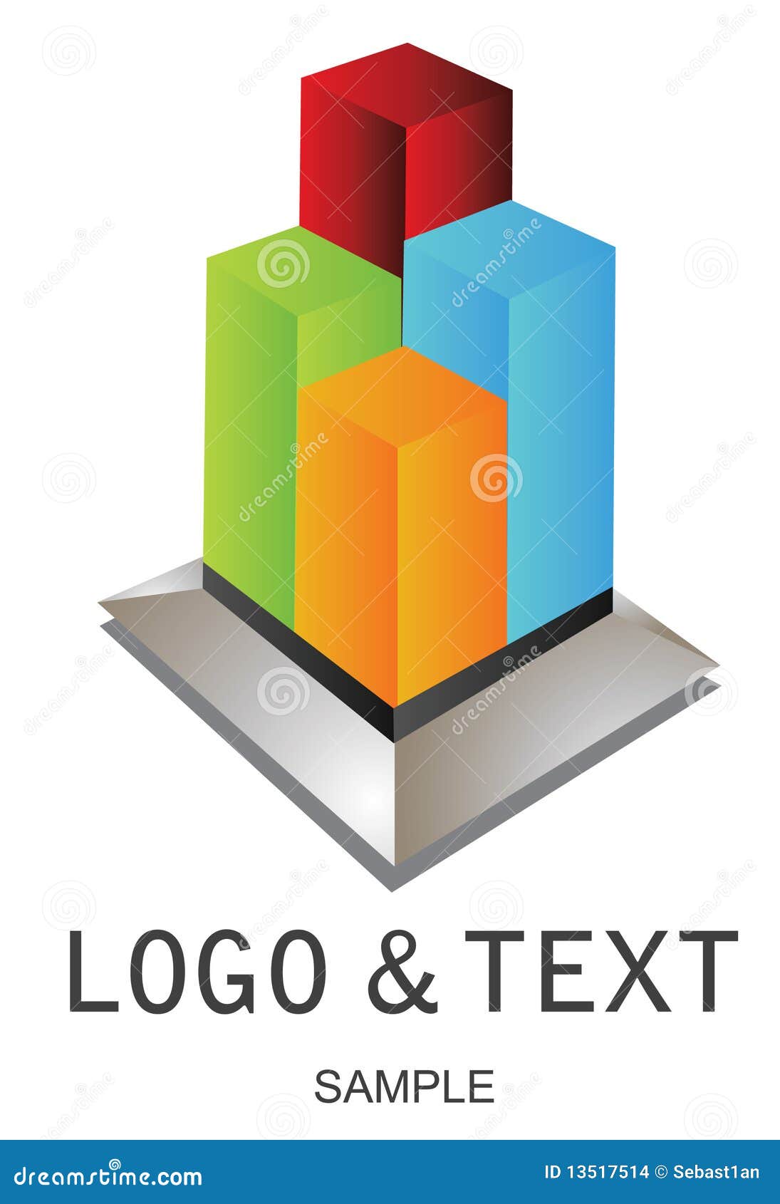 Company Logo stock vector. Illustration of logotype, exterior - 13517514