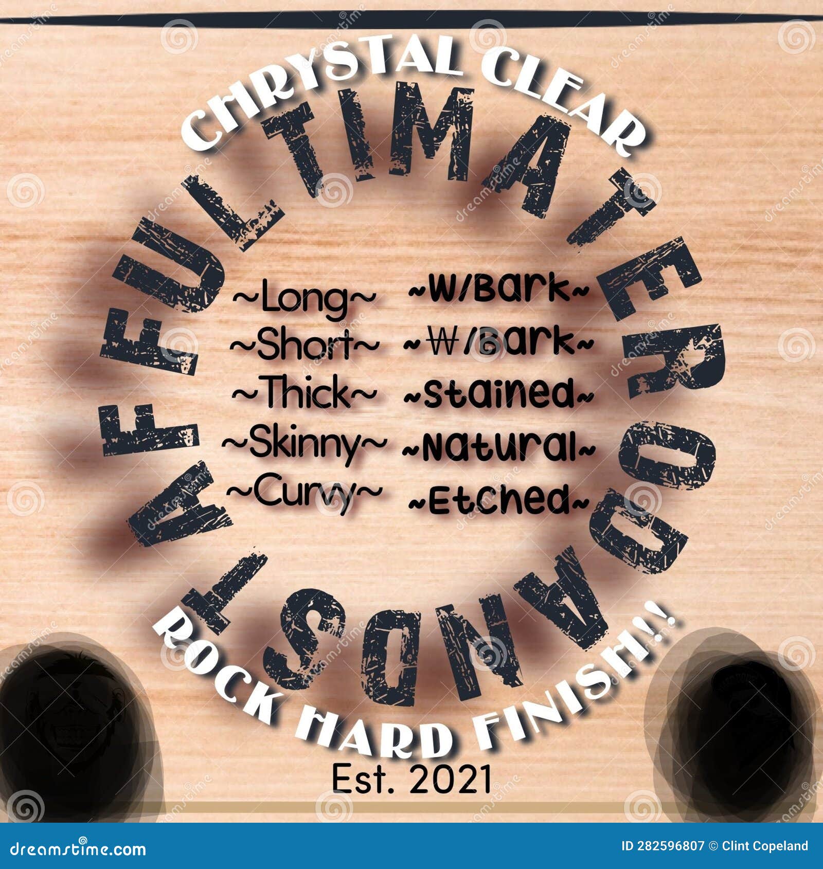 Company Logo for Ultimate Rod and Staff Stock Illustration ...