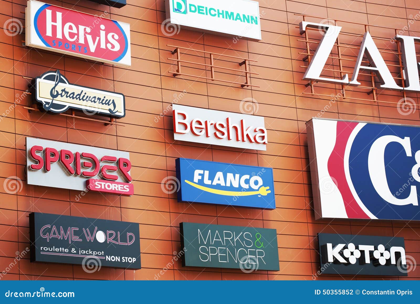 Company logos editorial photography. Image of customers - 50355852