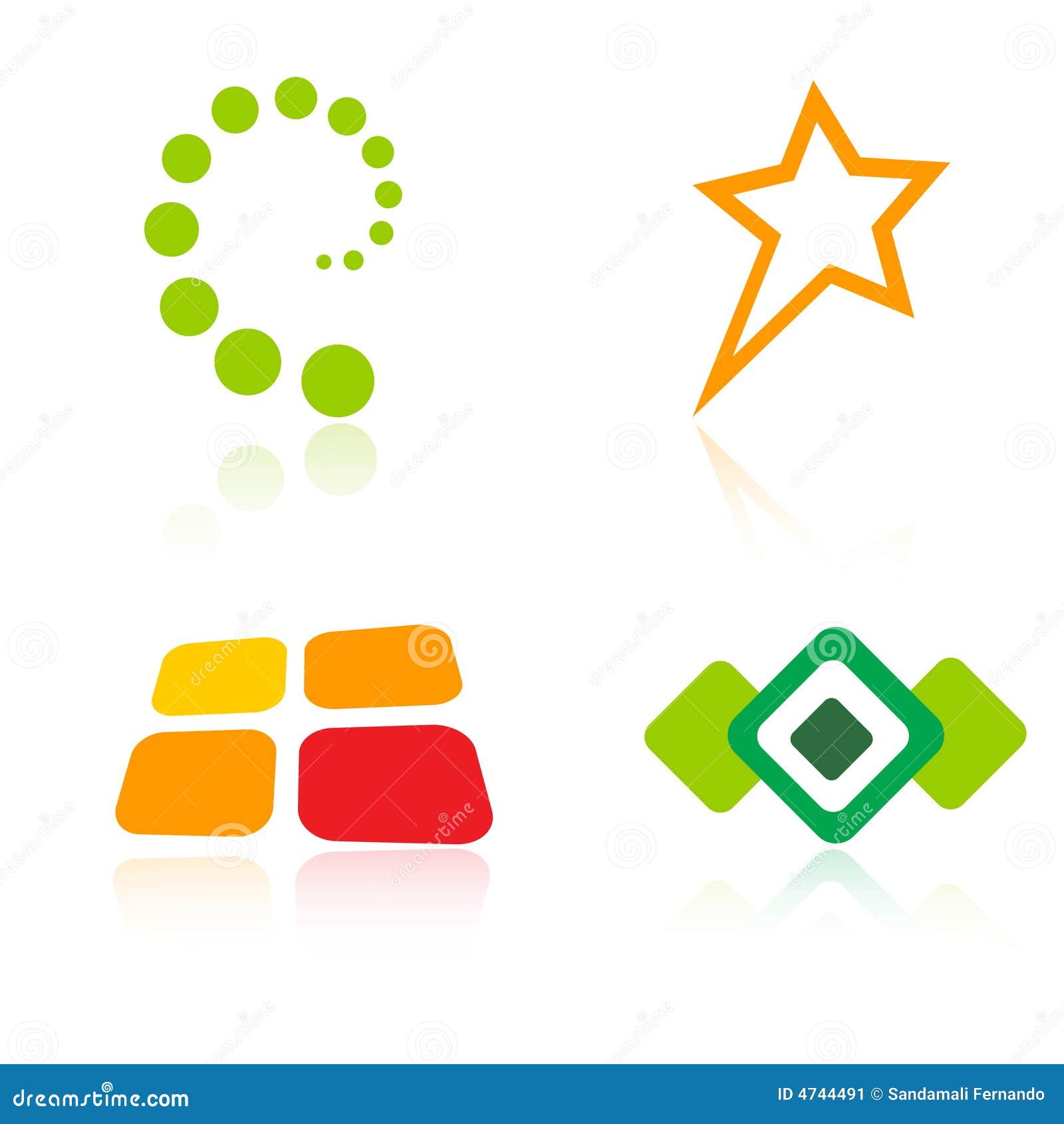 Company Logos / Logo Elements Stock Vector - Illustration of artwork ...