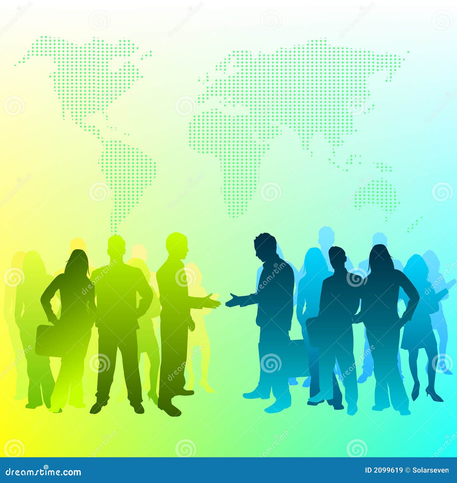 Company Merge stock illustration. Illustration of team - 2099619