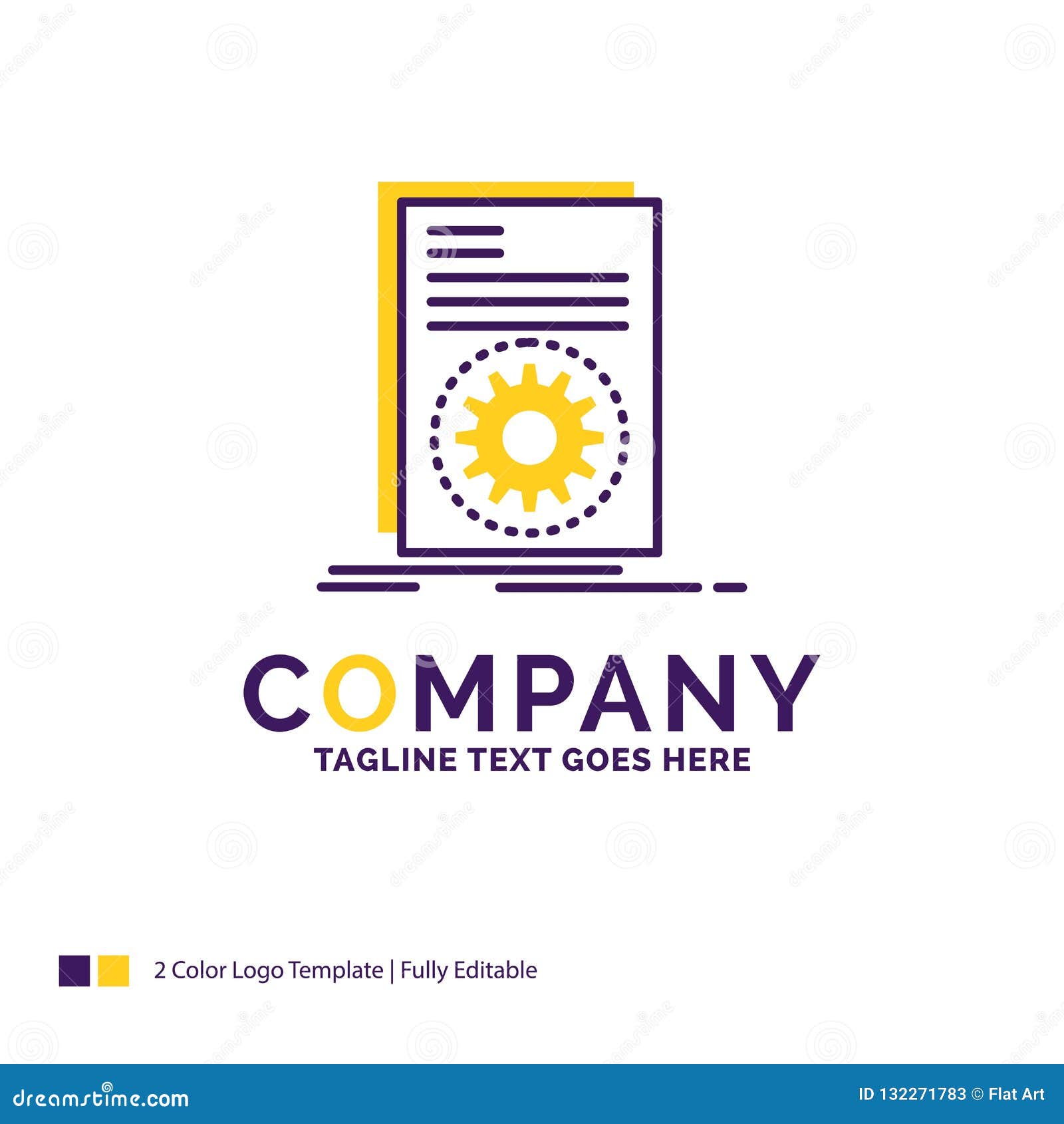 Company Name Logo Design For Code Executable File Running Sc Stock
