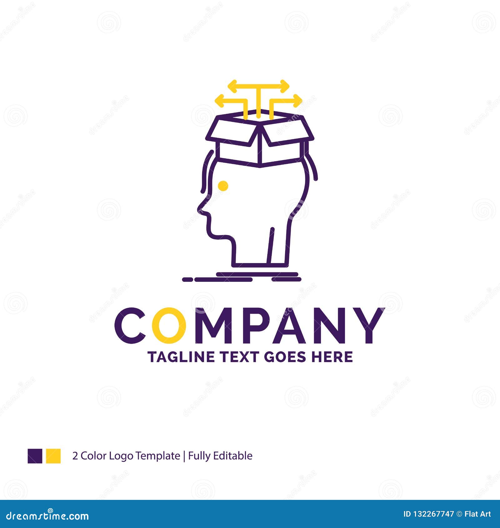 Company Name Logo Design for Data, Extraction, Head, Knowledge Stock ...