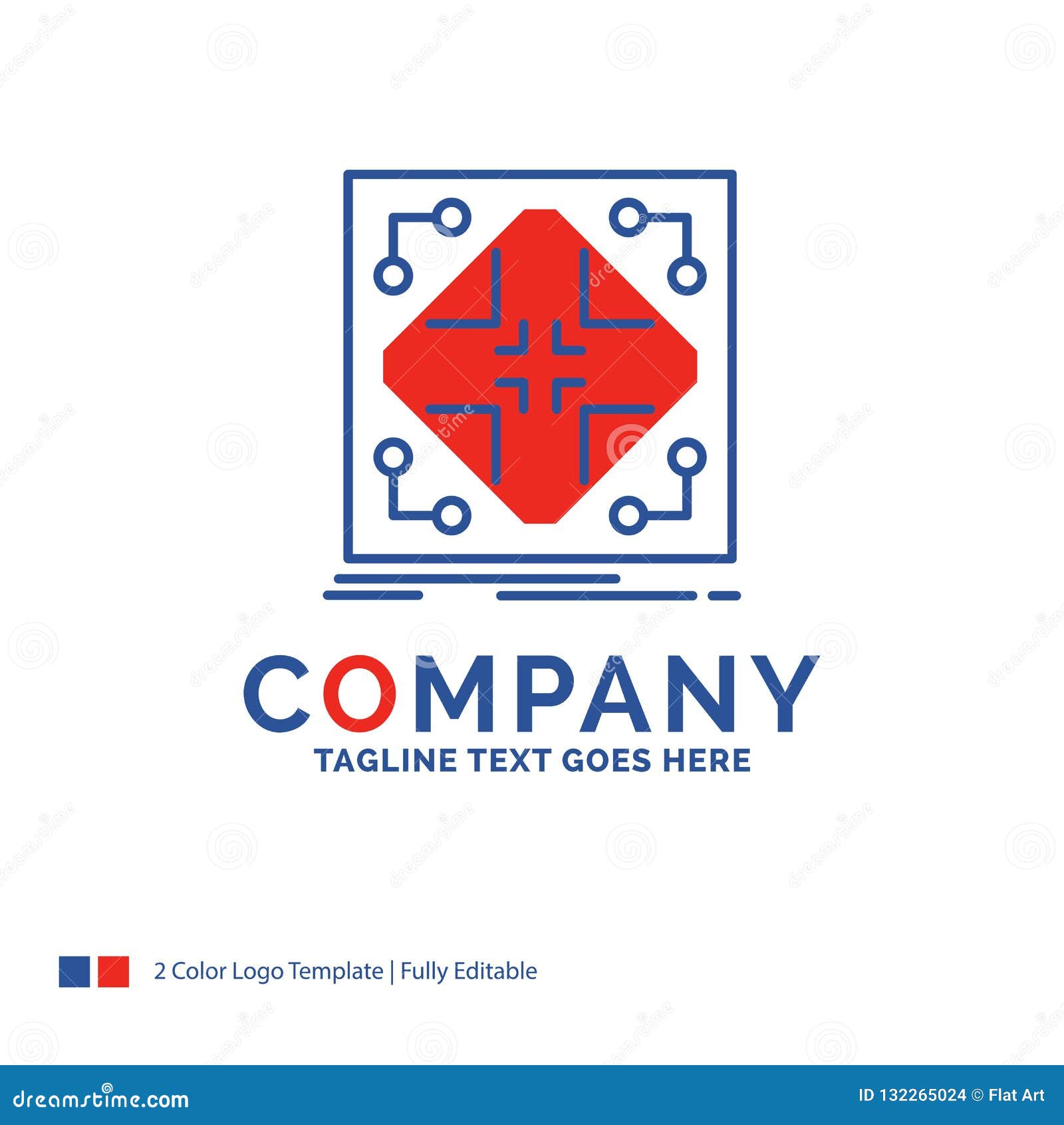 Company Name Logo Design for Data, Infrastructure, Network, Matr Stock ...