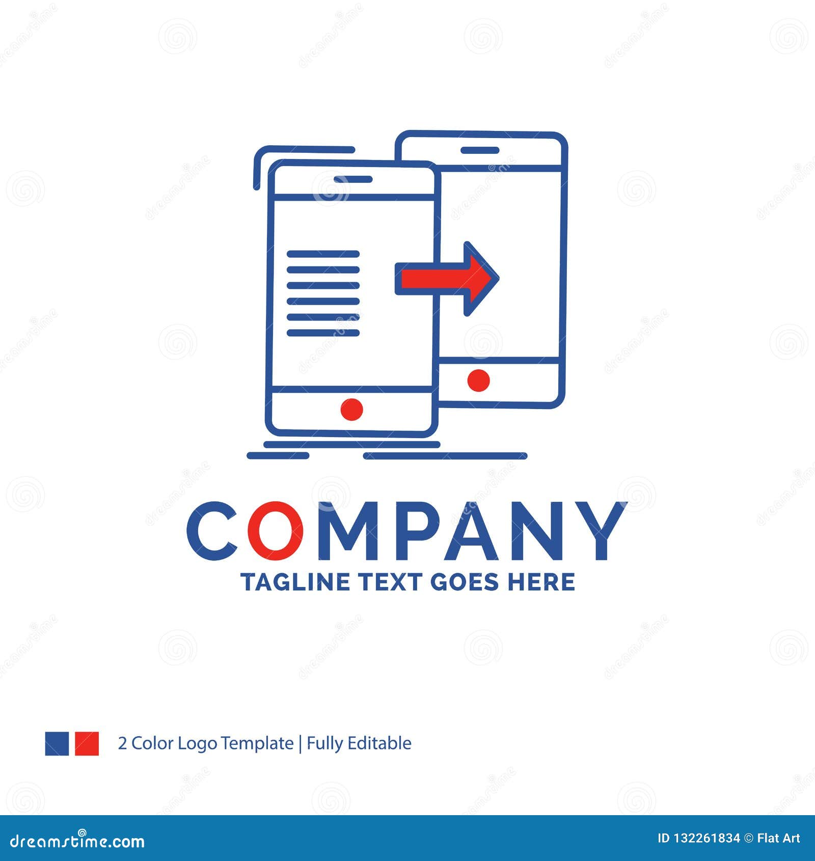 Company Name Logo Design for Data, Sharing, Sync, Synchronizatio Stock ...