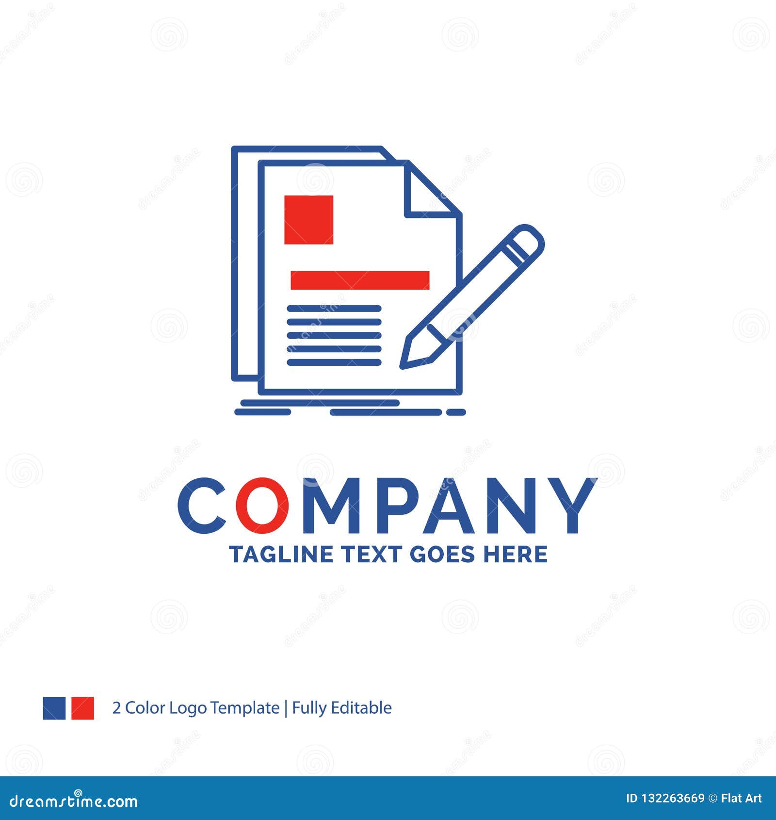 Company Name Logo Design for Document, File, Page, Pen, Resume Stock ... Company Name Logo Design for Document, File, Page, Pen, Resume Stock ...