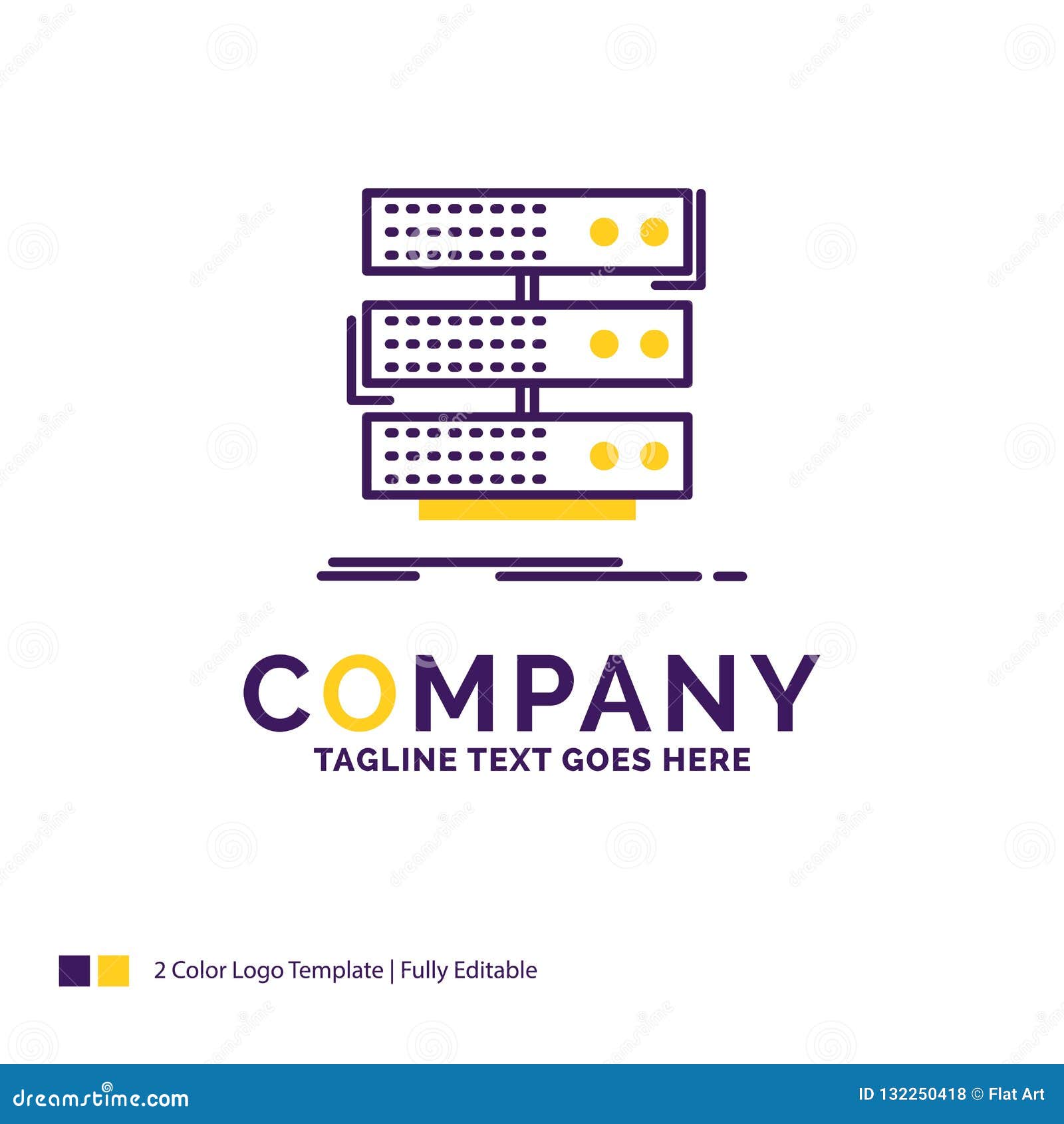 Company Name Logo Design for Server, Storage, Rack, Database, Da Stock ...