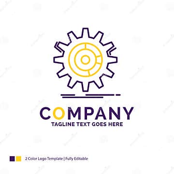 Company Name Logo Design for Setting, Data, Management, Process Stock ...