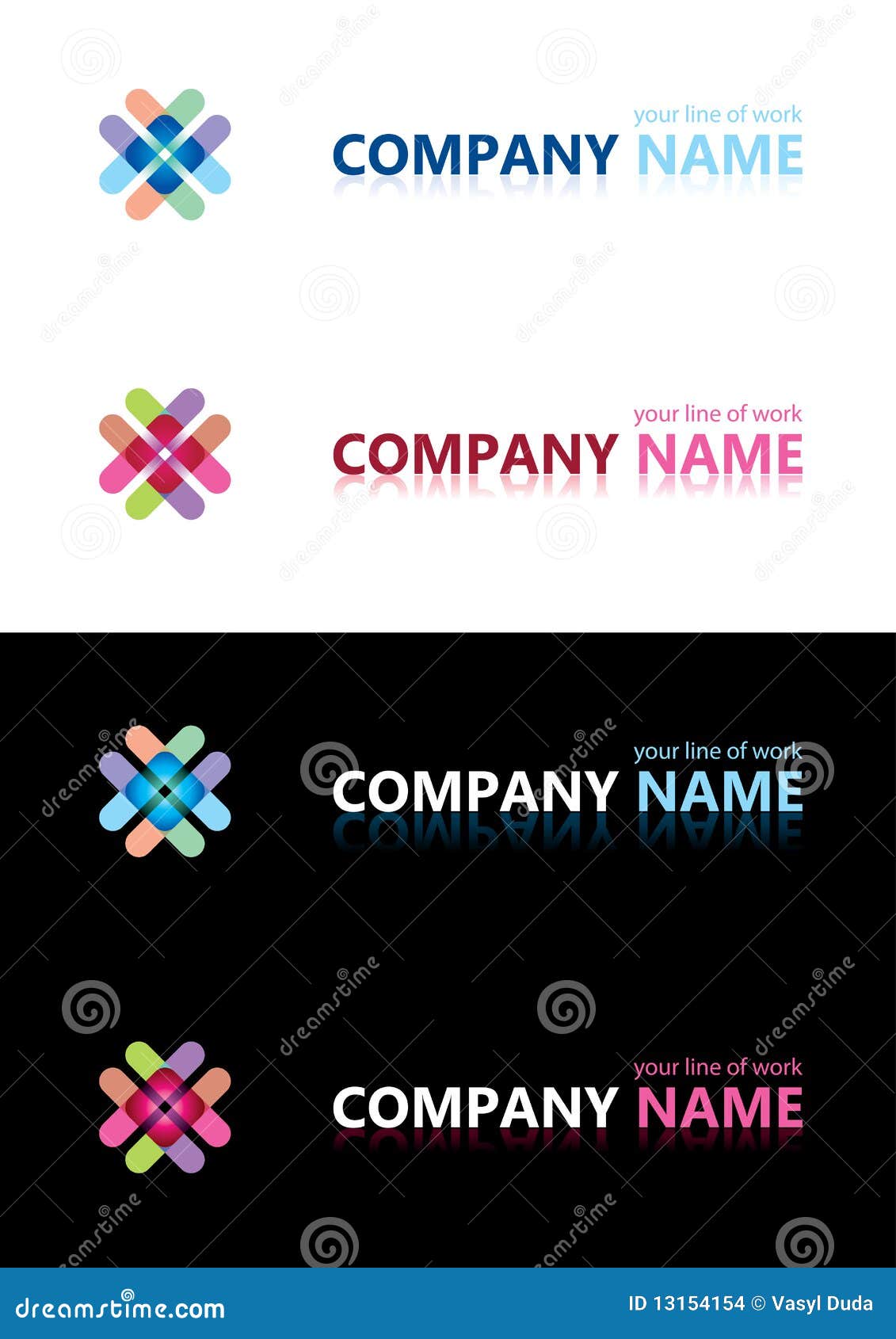 Company Name. Vector Emblem Stock Vector - Illustration of symbol ...