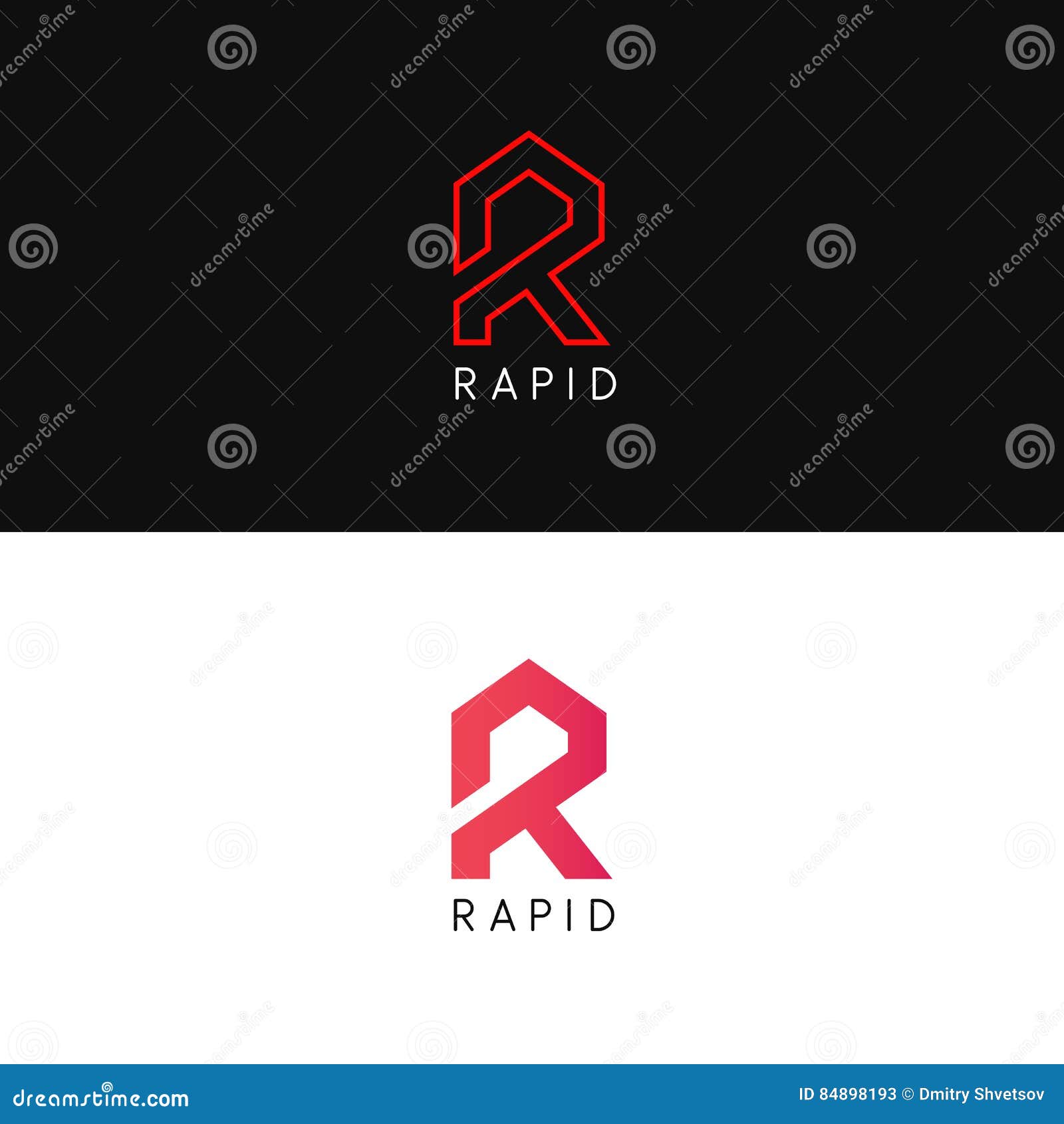 Company R Letter Logo Icon Sign Vector Design Stock Vector ...