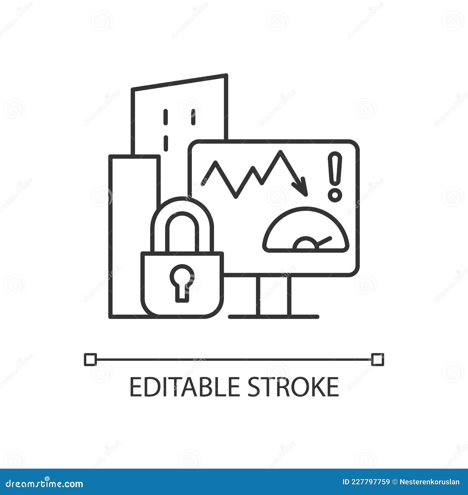 Linear Suspicious Emoji Icon From Emoji Outline Collection. Thin Line ...