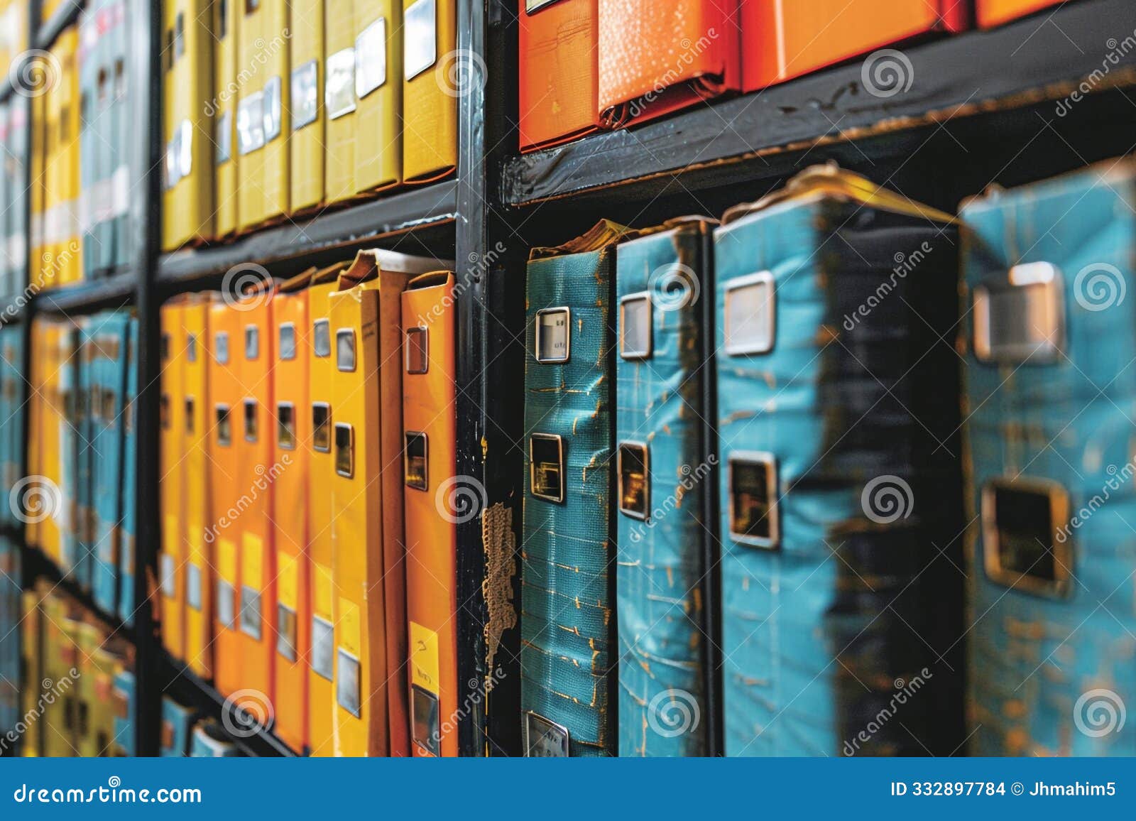 Companys Digital Archive with Categorized Folders and Documents ...