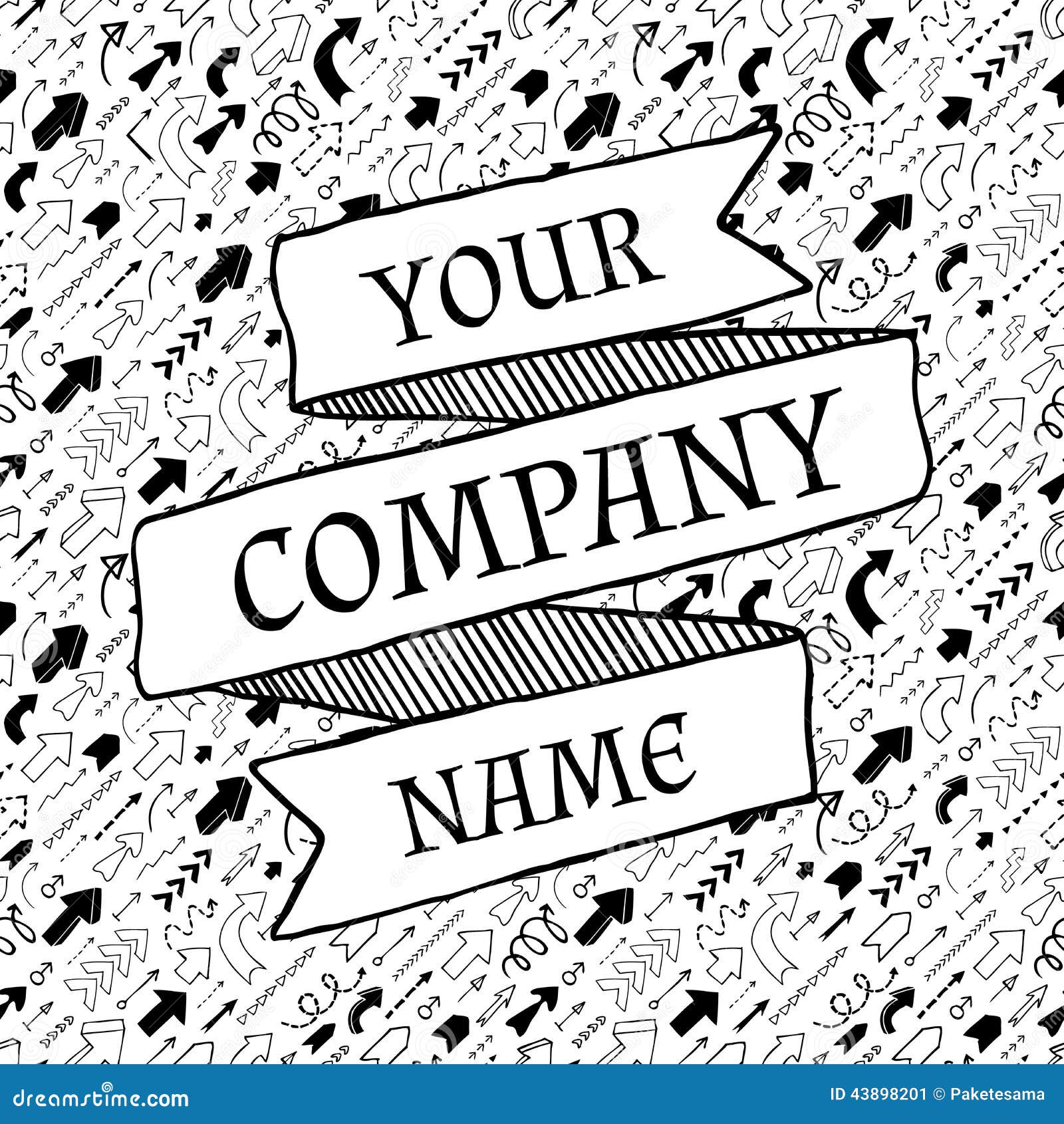 Company slogan template. stock vector. Illustration of commercial ...