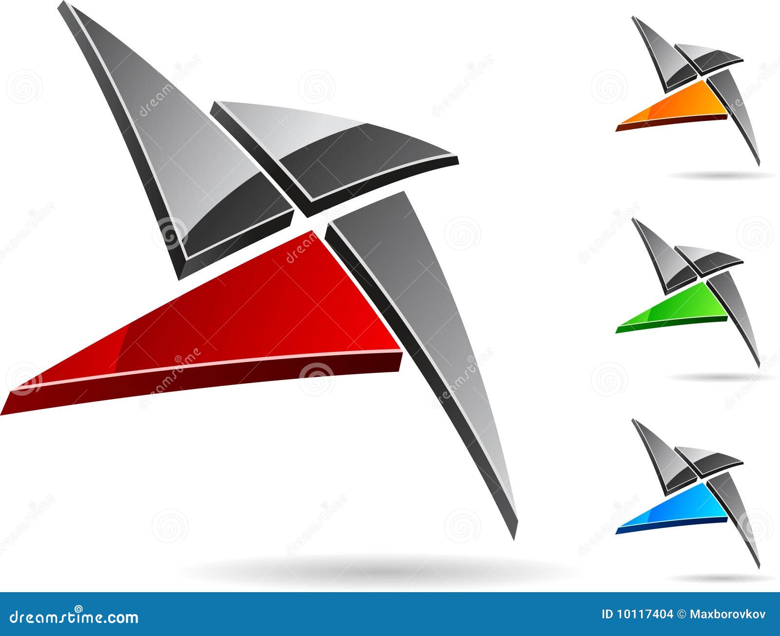 Company symbol. stock vector. Illustration of brand, reflection - 10117404