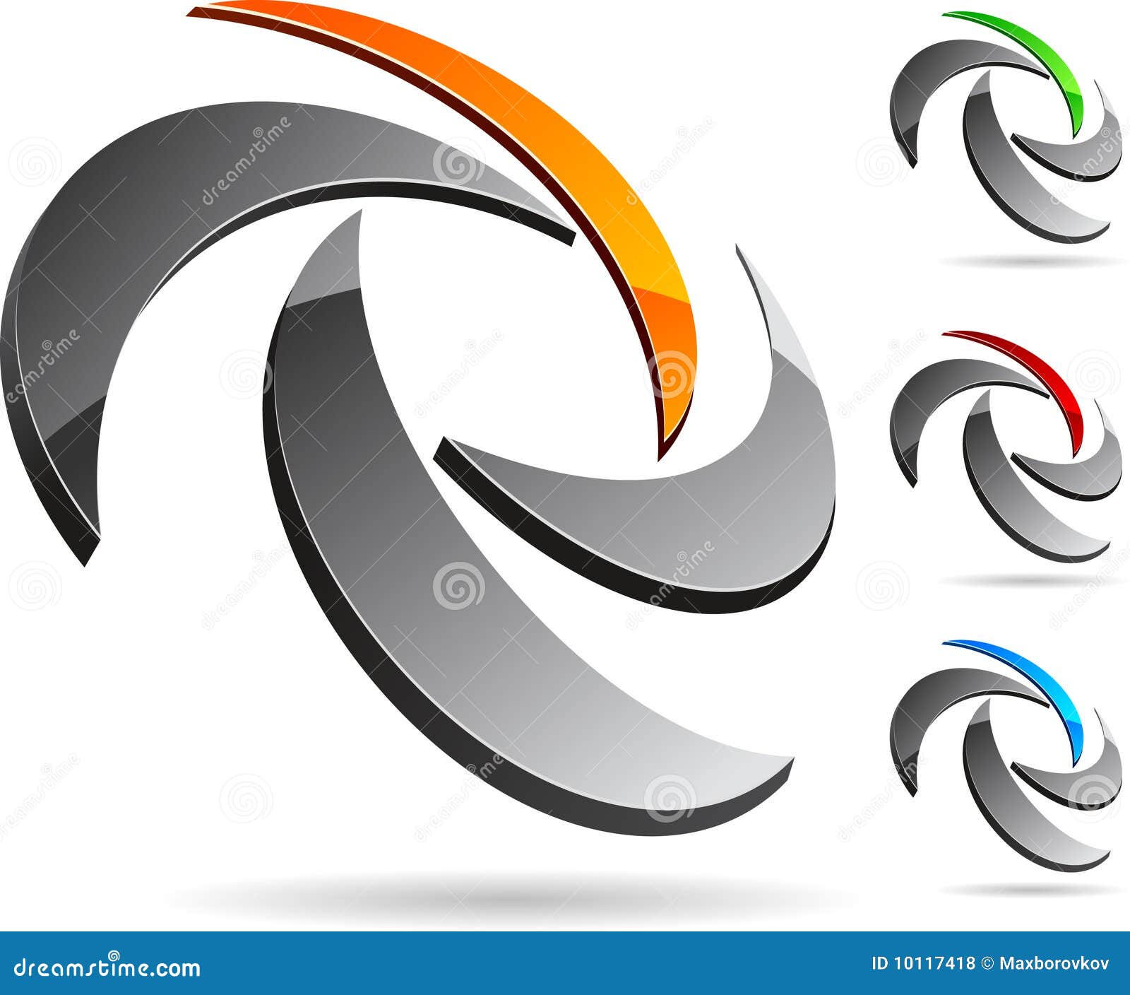 Company symbol. stock vector. Illustration of metal, circle - 10117418