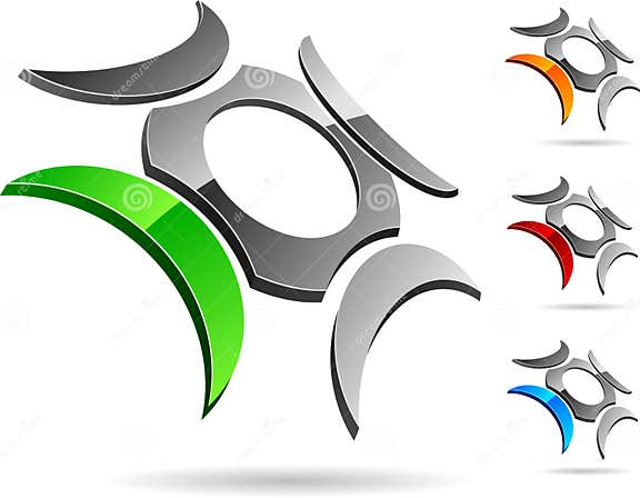 Company symbol. stock vector. Illustration of icons, circle - 10117427