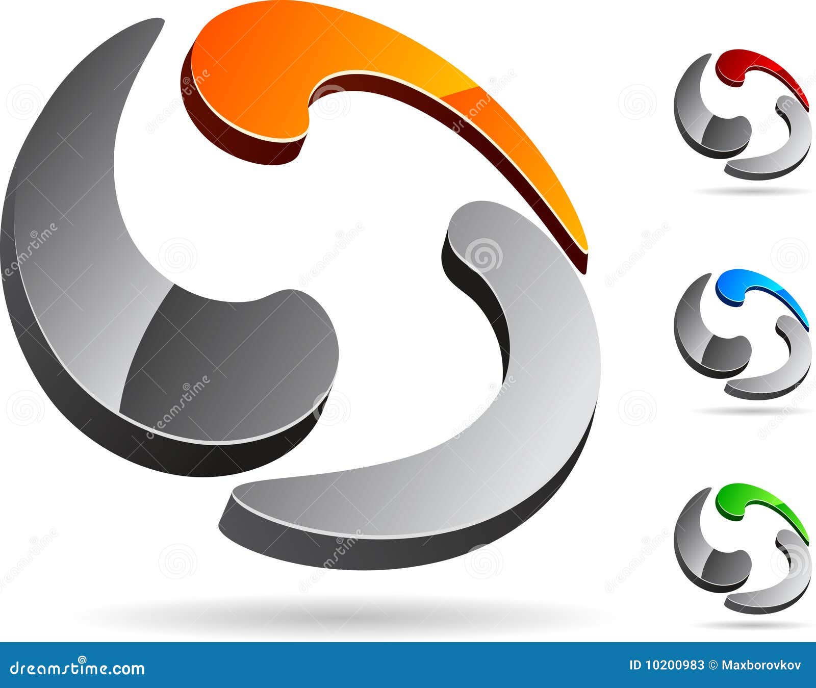 Company symbol. stock vector. Illustration of blue, modern - 10200983