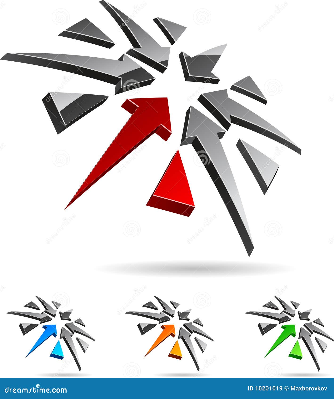 Company symbol. stock vector. Illustration of triangle - 10201019