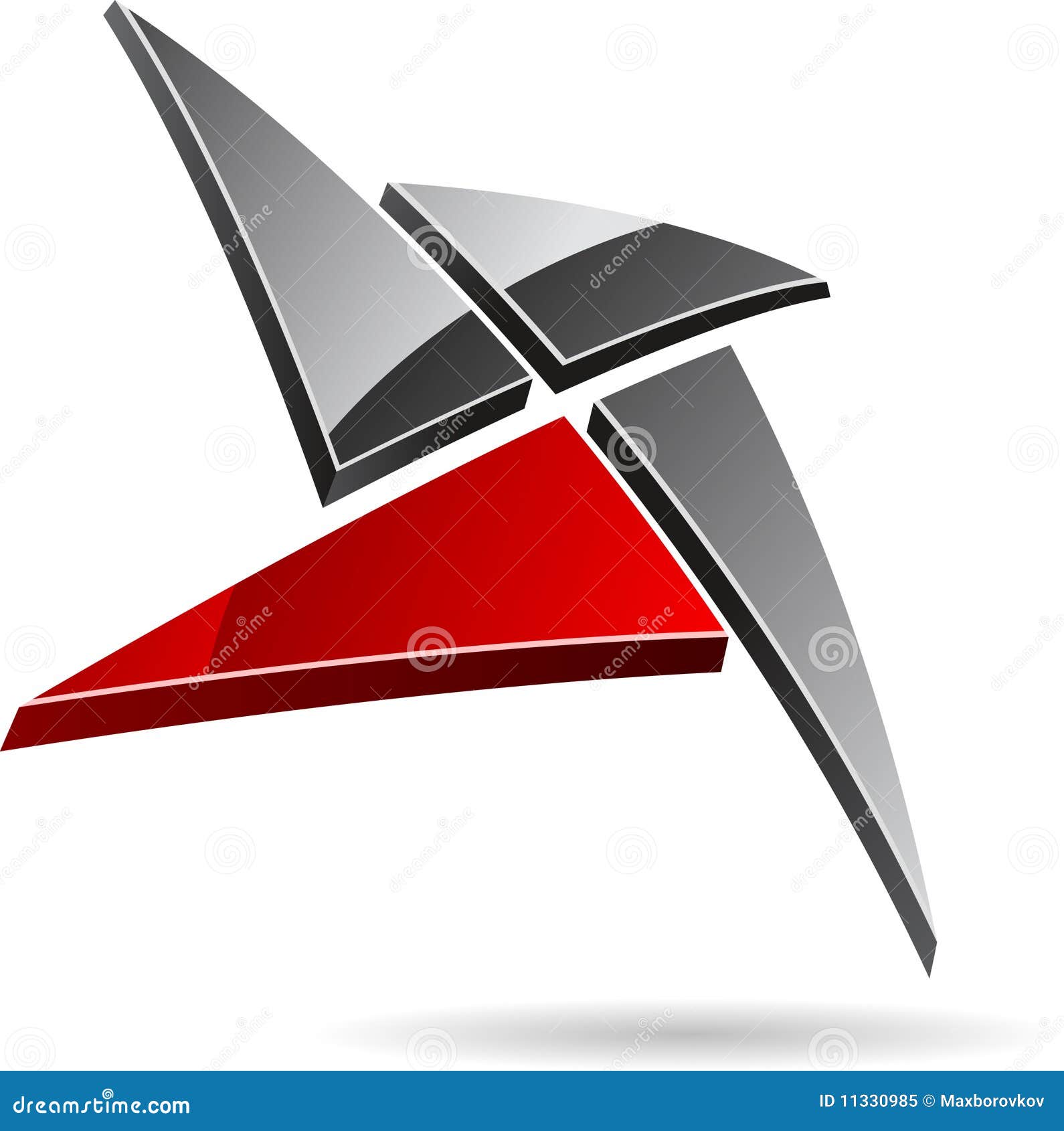 Company symbol. stock vector. Illustration of figures - 11330985