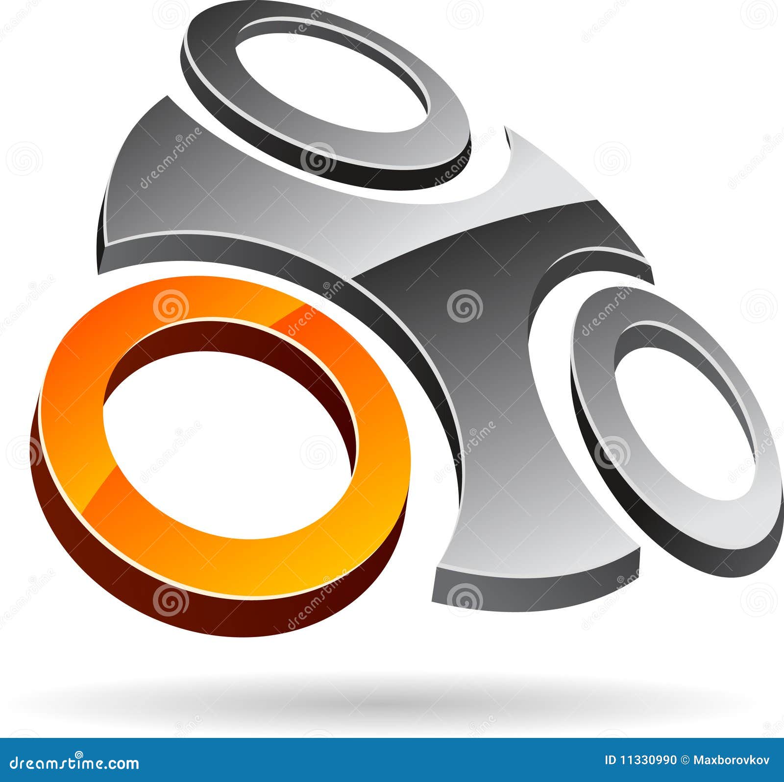 Company symbol. stock vector. Illustration of name, perspective - 11330990