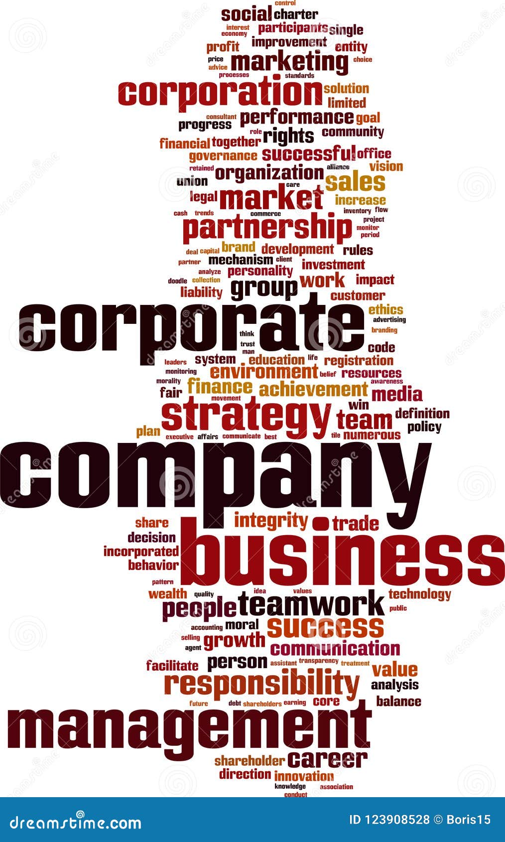 Company word cloud stock vector. Illustration of liability - 123908528