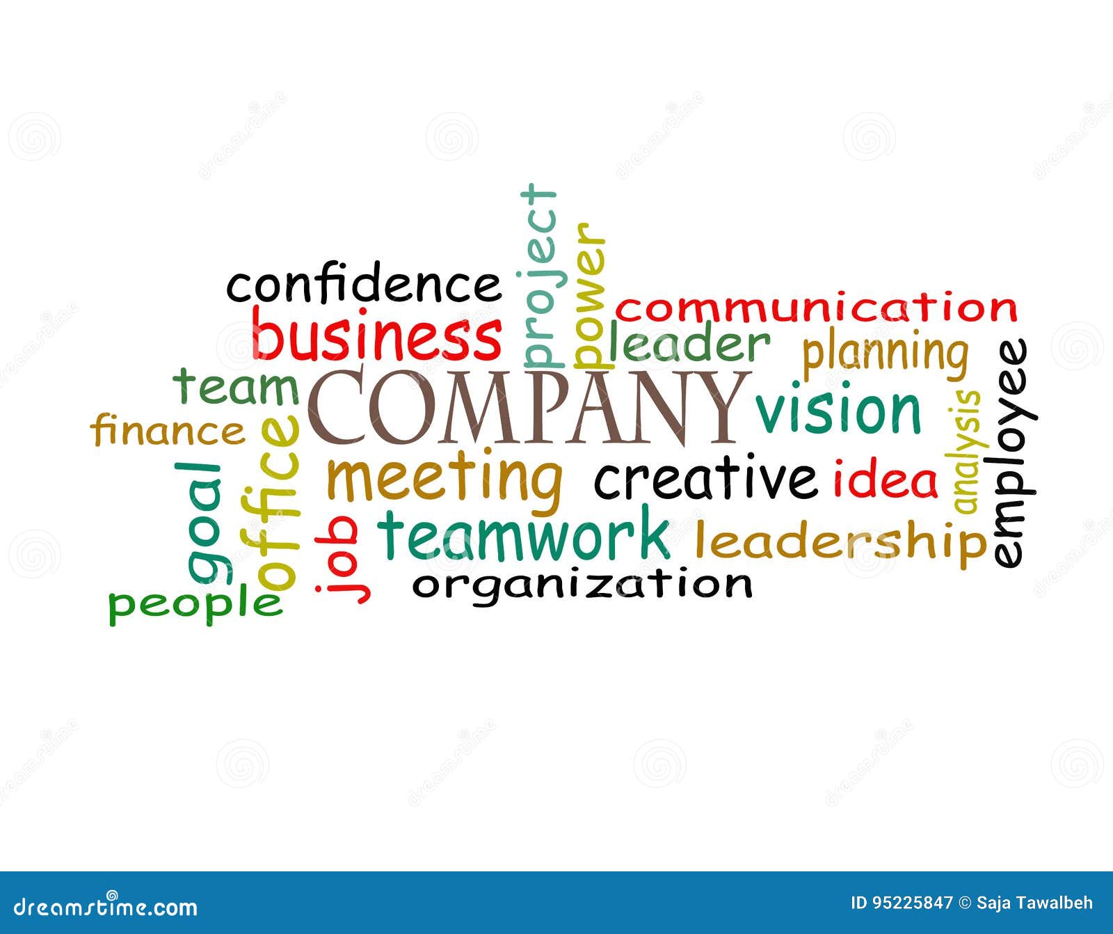 Company word cloud stock illustration. Illustration of background ...