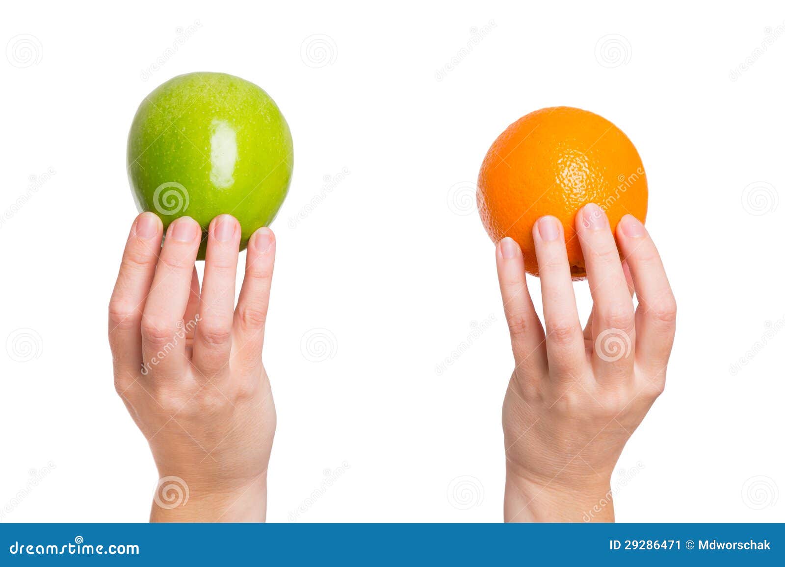 Comparación Y Diferenciación Imagen de archivo - Imagen de verde ...