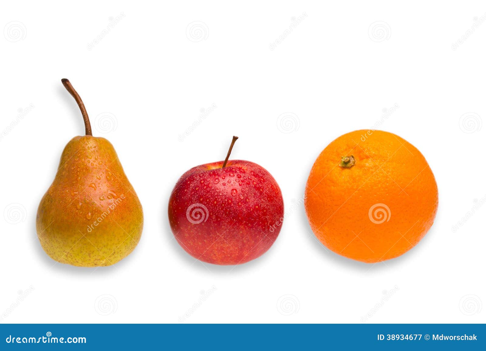 Comparaison - Pomme, Poire Et Orange Image stock - Image du frais ...
