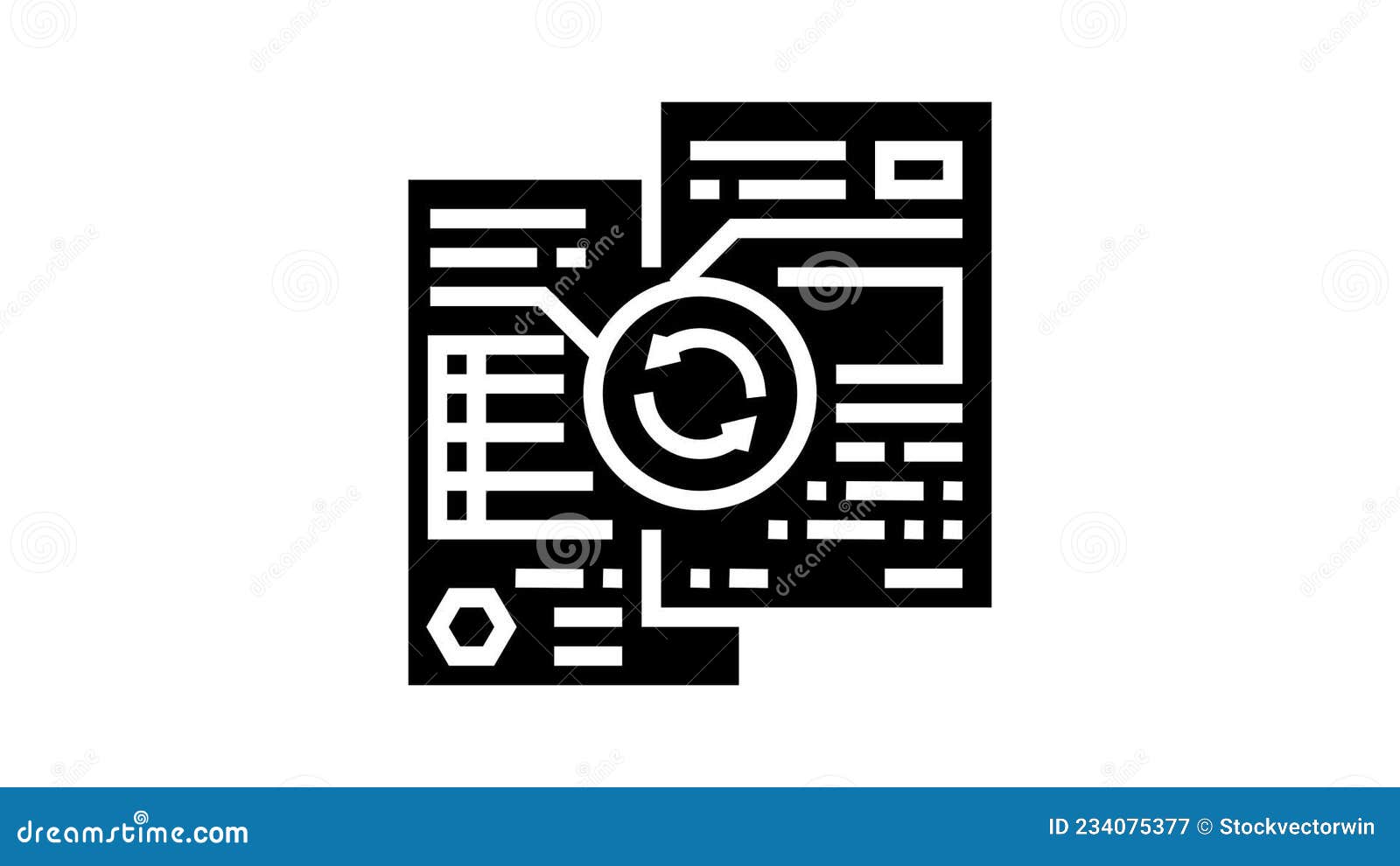 Comparative Analysis Glyph Icon Animation Stock Video - Video of expert ...