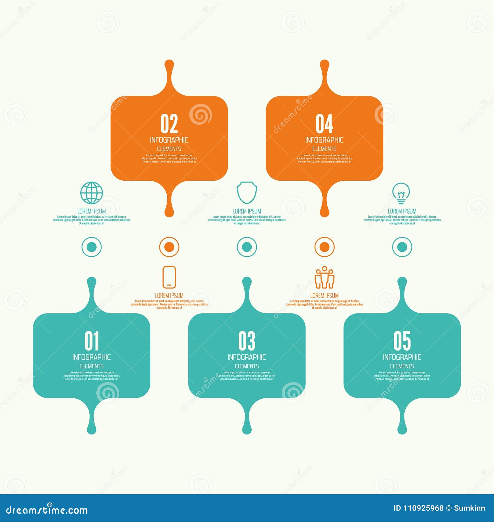Comparative Chart with Banner Stock Vector - Illustration of ...