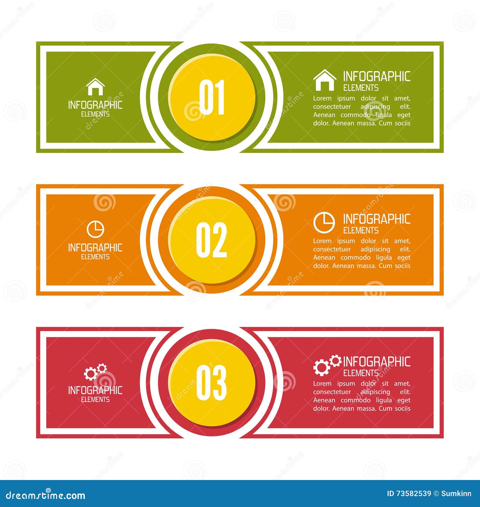 Comparative Chart with Banner Stock Vector - Illustration of ...