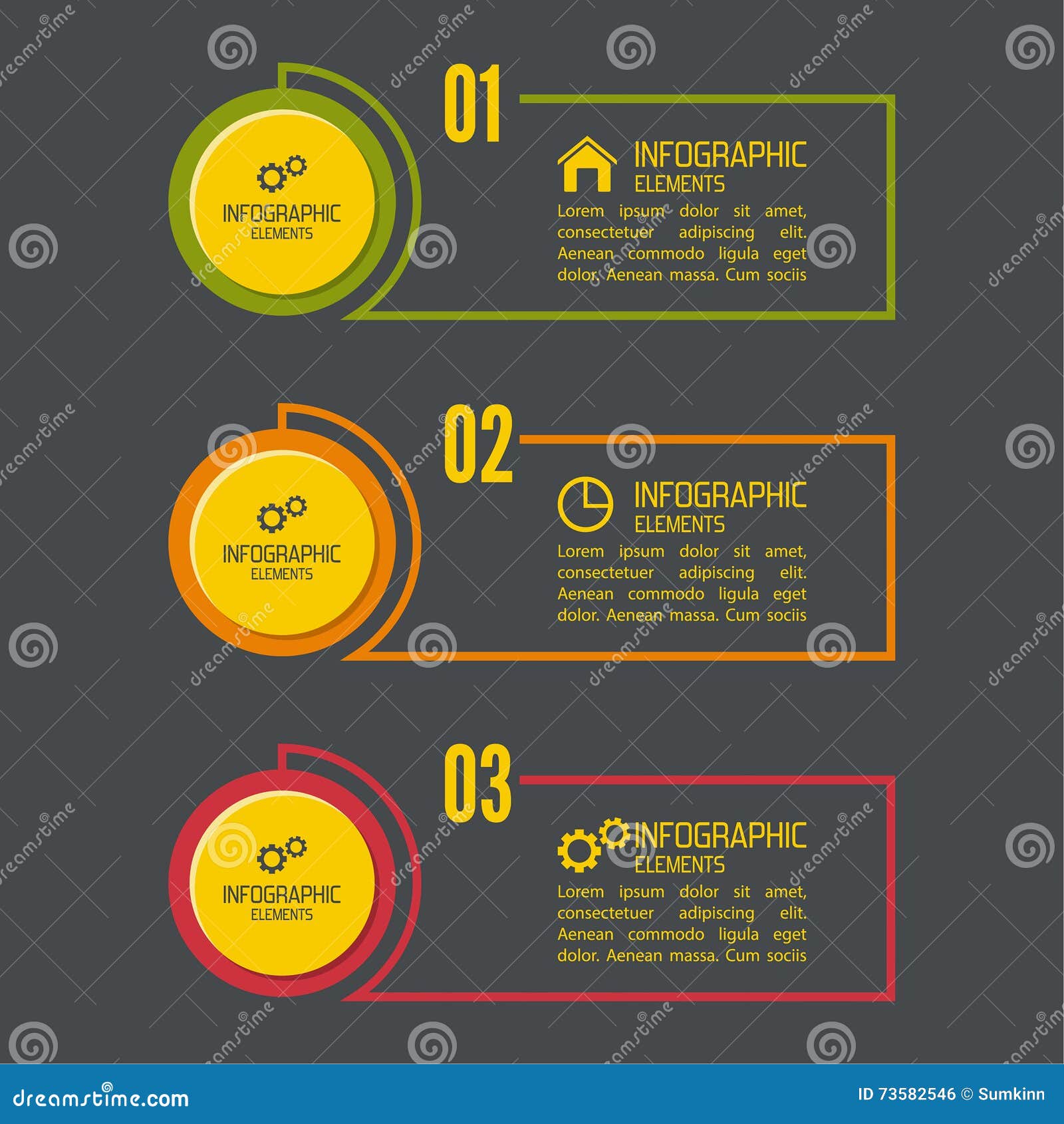 Comparative Chart with Banner Stock Vector - Illustration of infochart ...