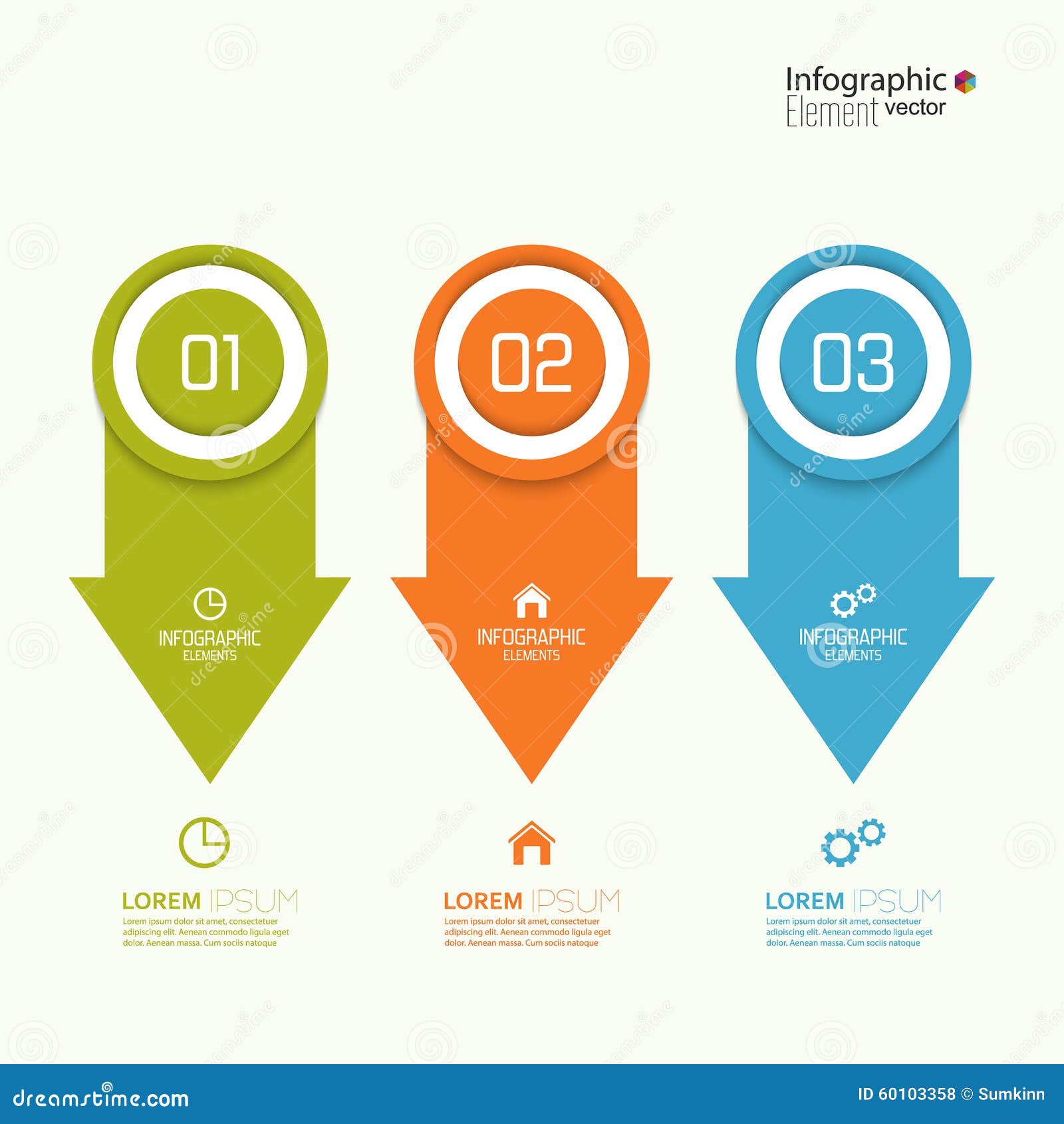 Comparative Chart With Templates For Presentation Vector Illustration ...