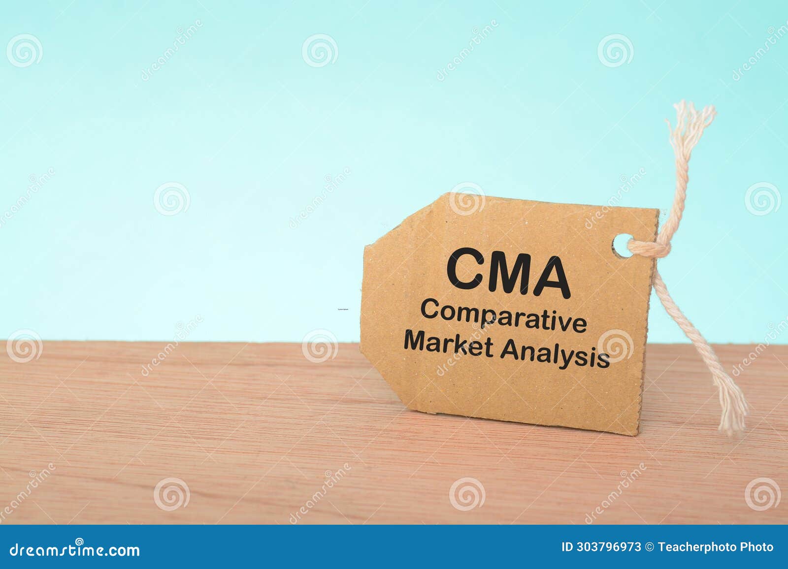 A Comparative Market Analysis (CMA) Stock Image - Image of current ...