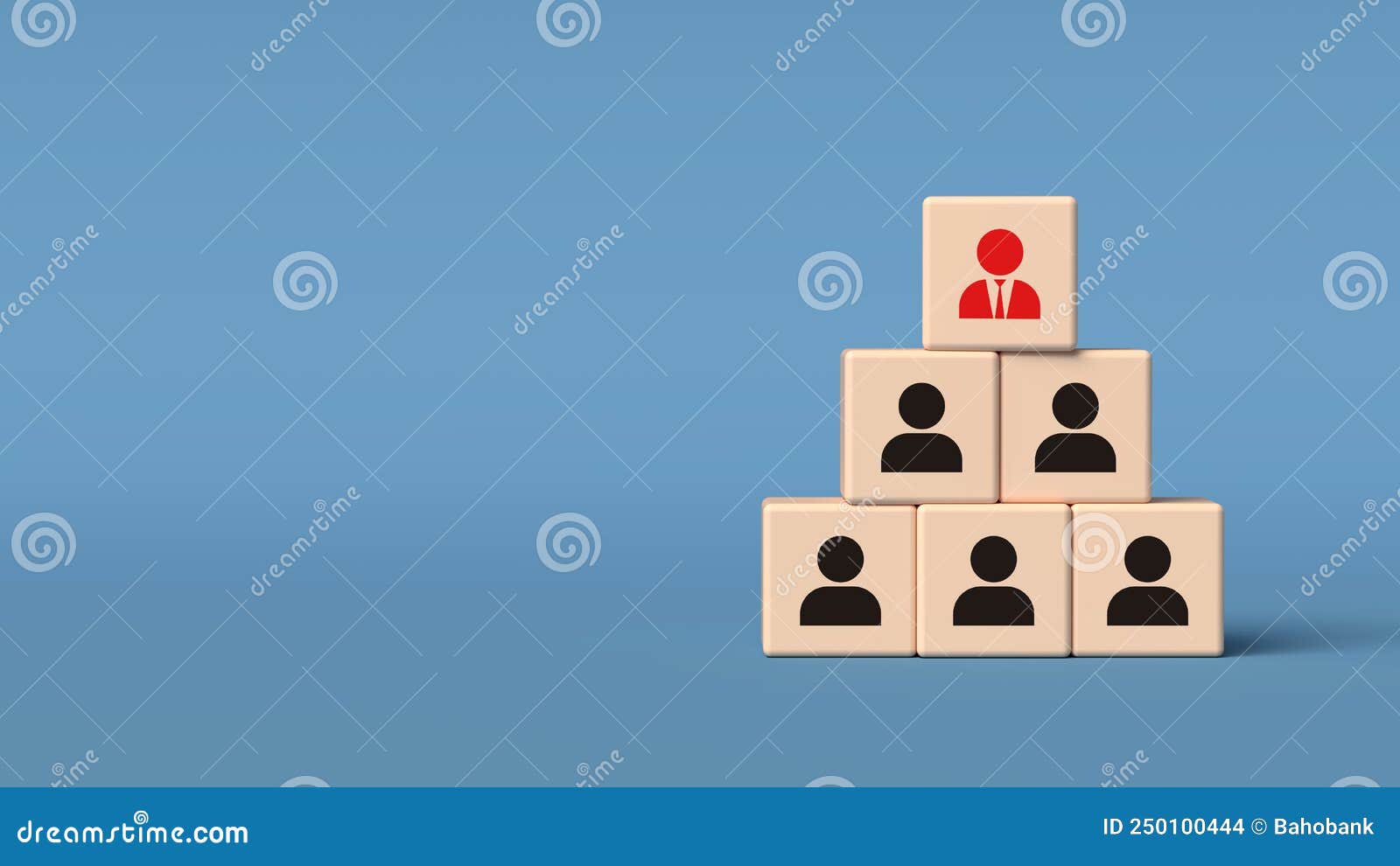 Comparative Picture of the High Point of Business Leaders. 3D ...