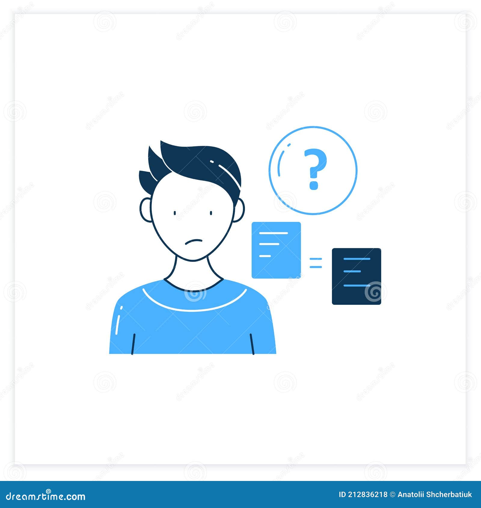 Comparative Research Method Flat Icon Stock Vector - Illustration of ...