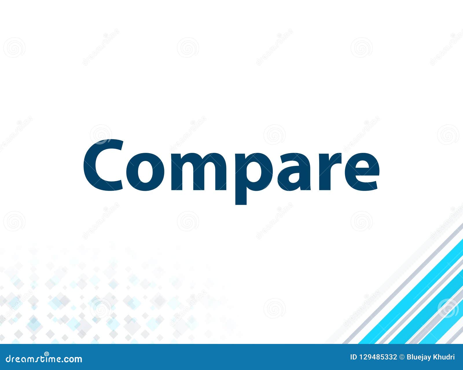 Compare Modern Flat Design Blue Abstract Background Stock Illustration ...